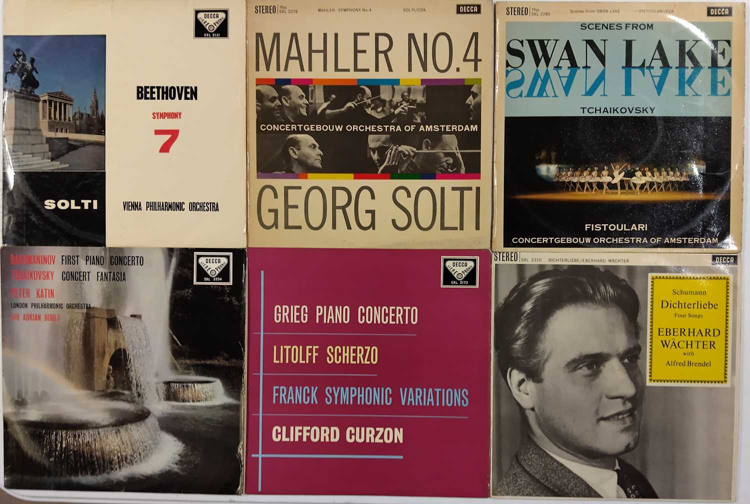 Lot 1097 - DECCA SXL - ED1 - LP COLLECTION