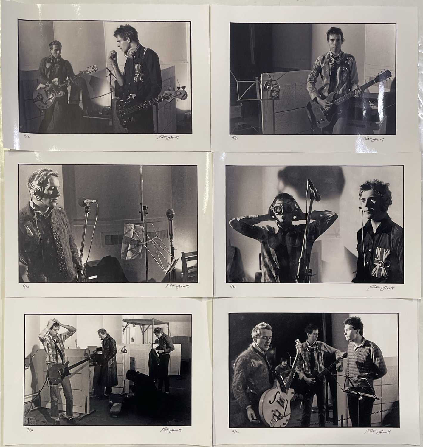 Lot 185 - THE CLASH - A SET OF SIX LIMITED EDITION