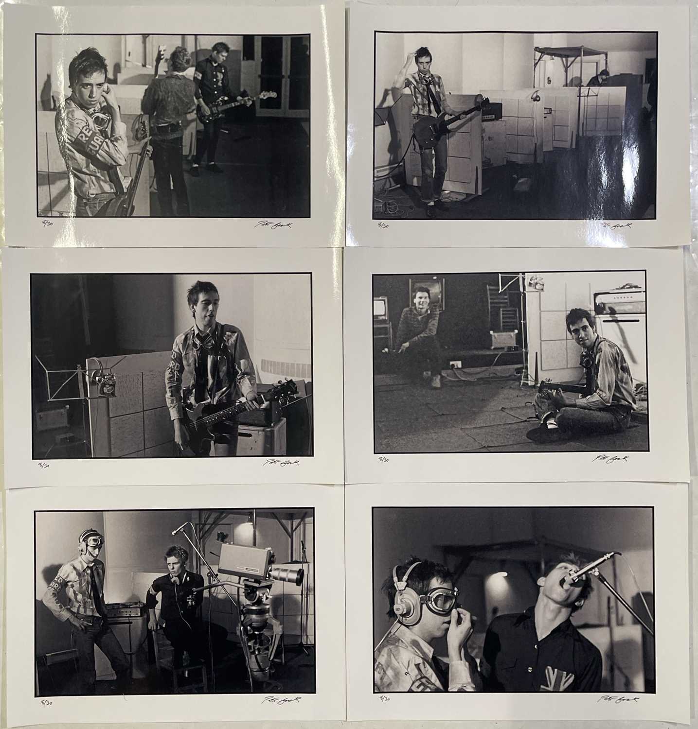 Lot 186 - THE CLASH - A SET OF SIX LIMITED EDITION