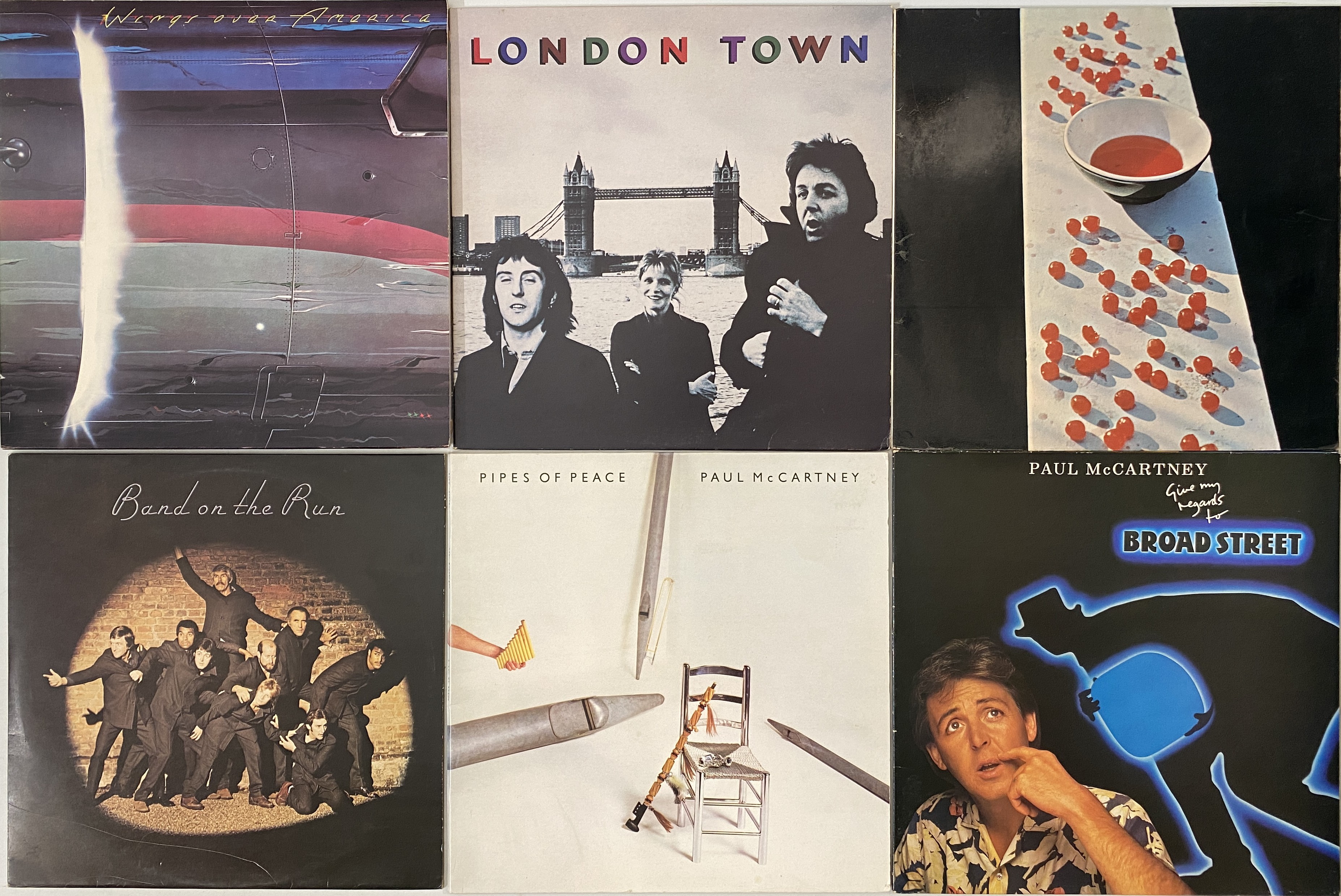 Lot 1218 - THE BEATLES SOLO - LP COLLECTION