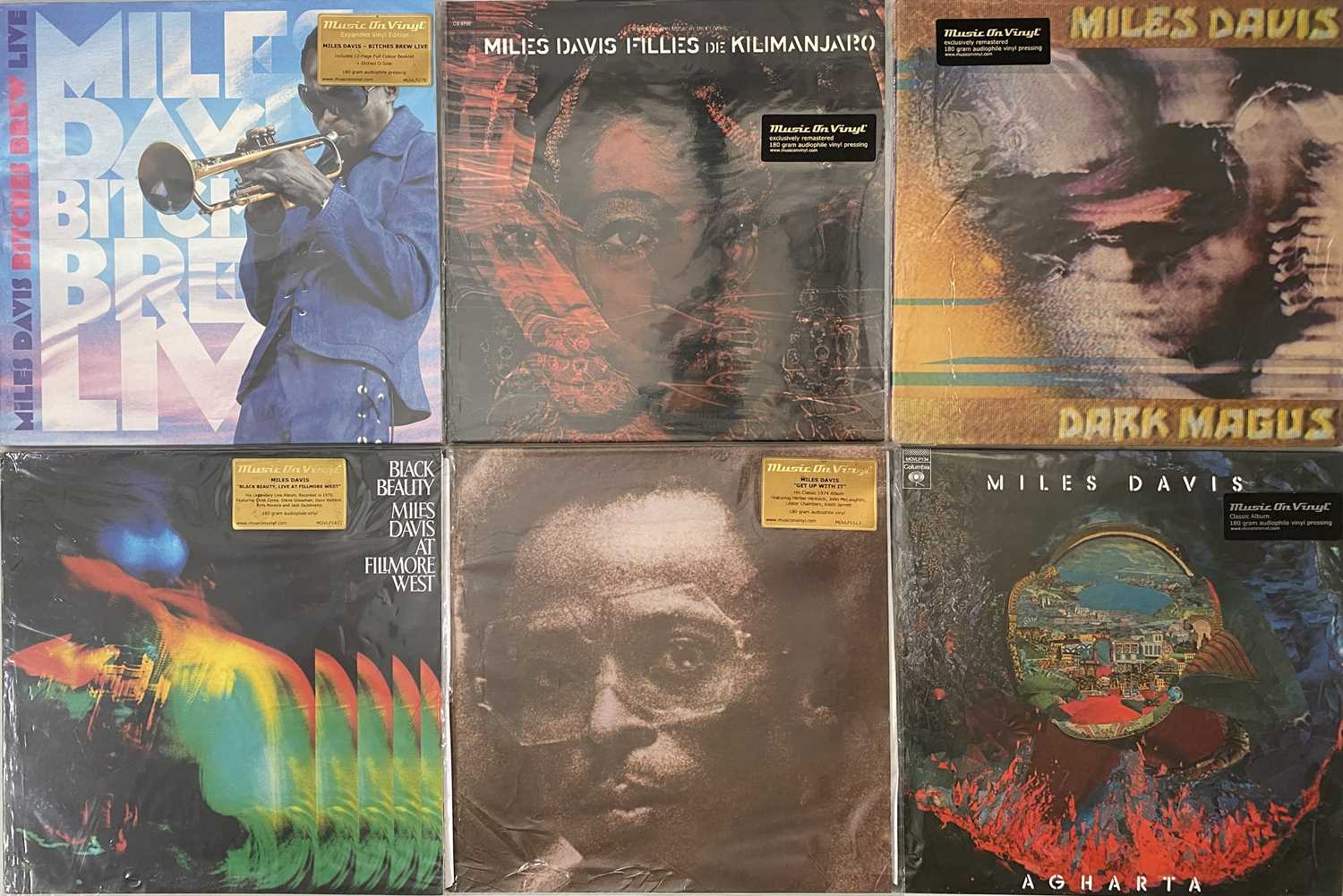 Lot 1256 - MILES DAVIS - MODERN/ REISSUE LP COLLECTION