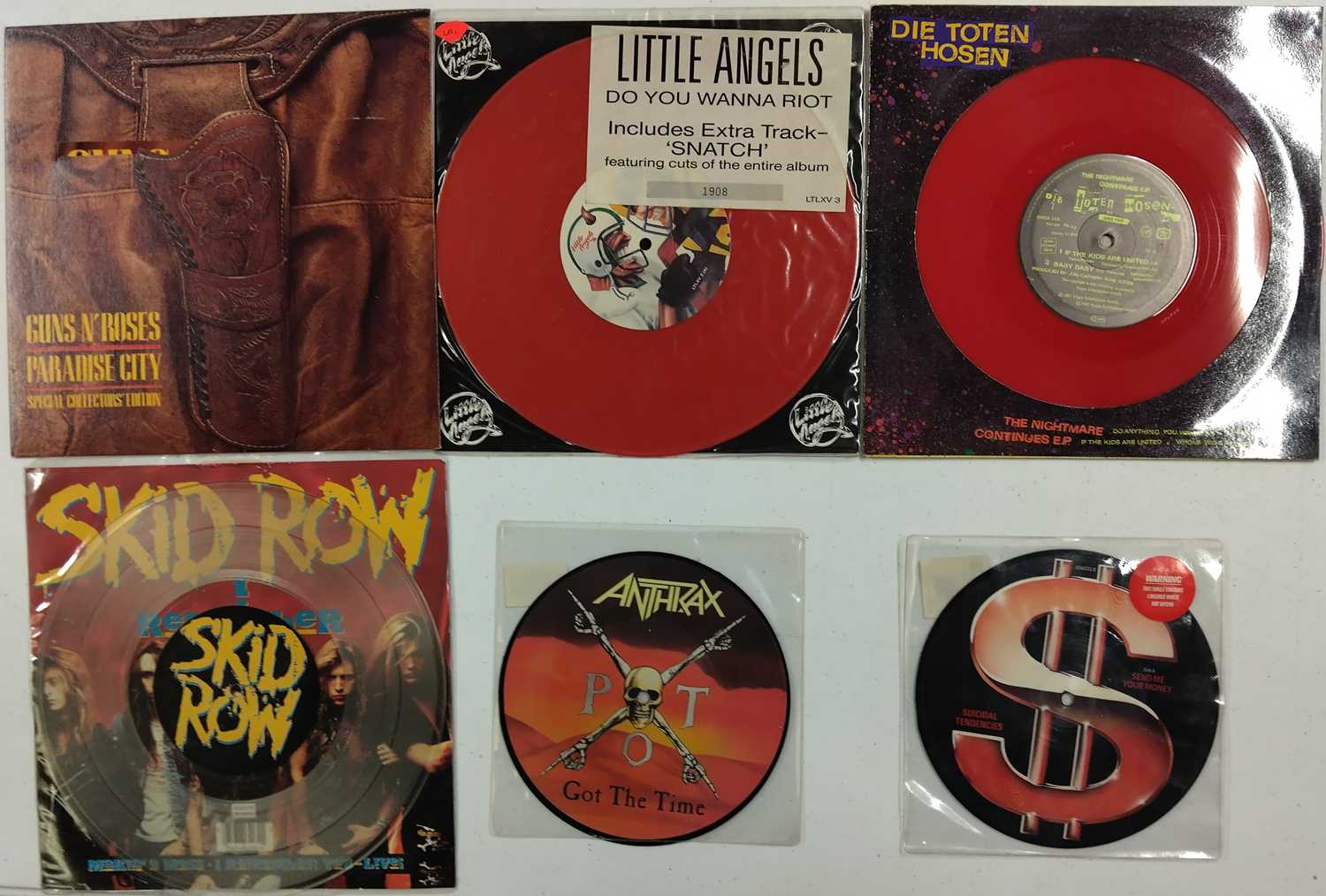 Lot 1240 - HEAVY / METAL - PICTURE / SHAPED DISCS
