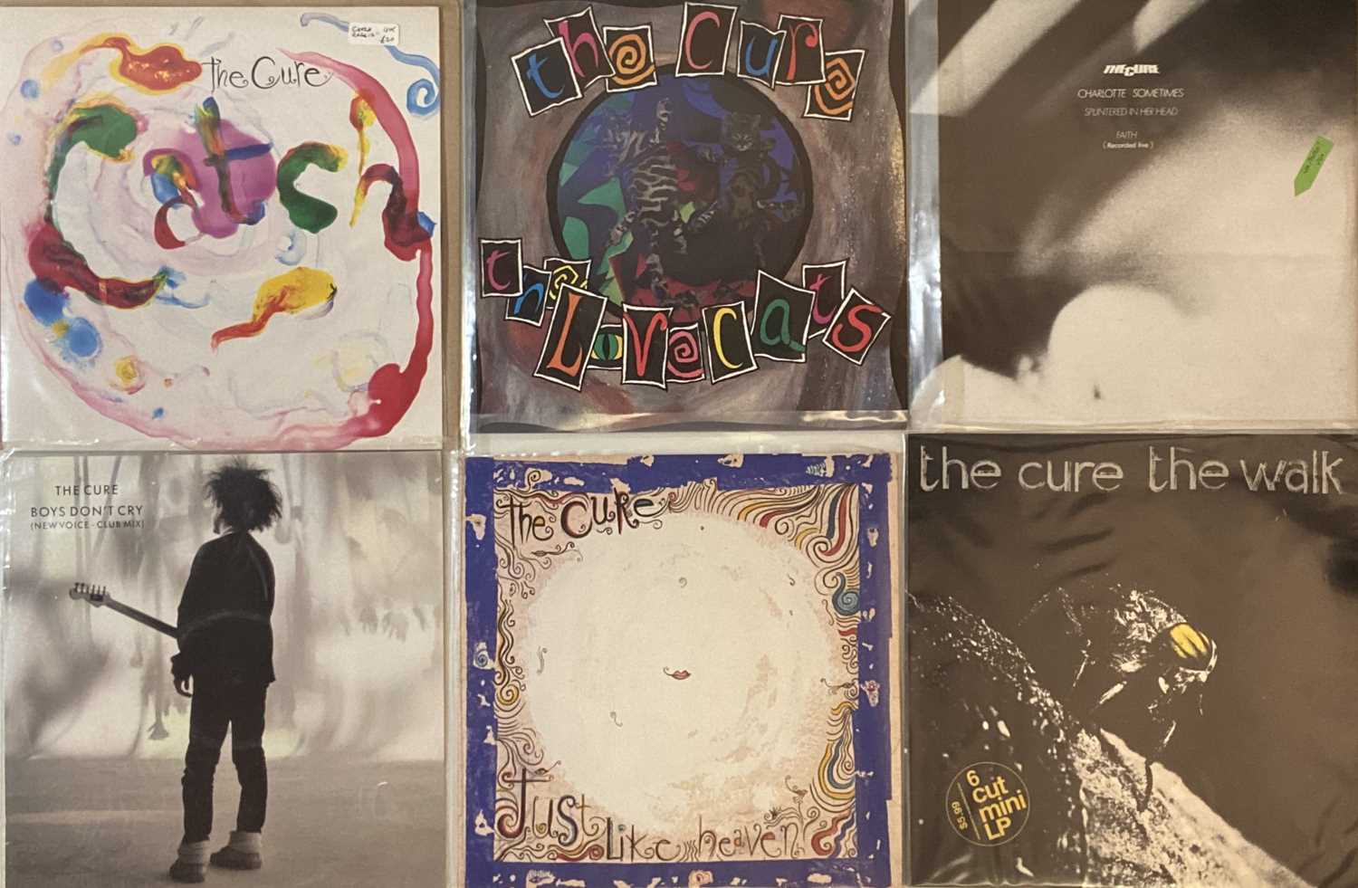 Lot 37 - THE CURE - LPs/ 12" COLLECTION