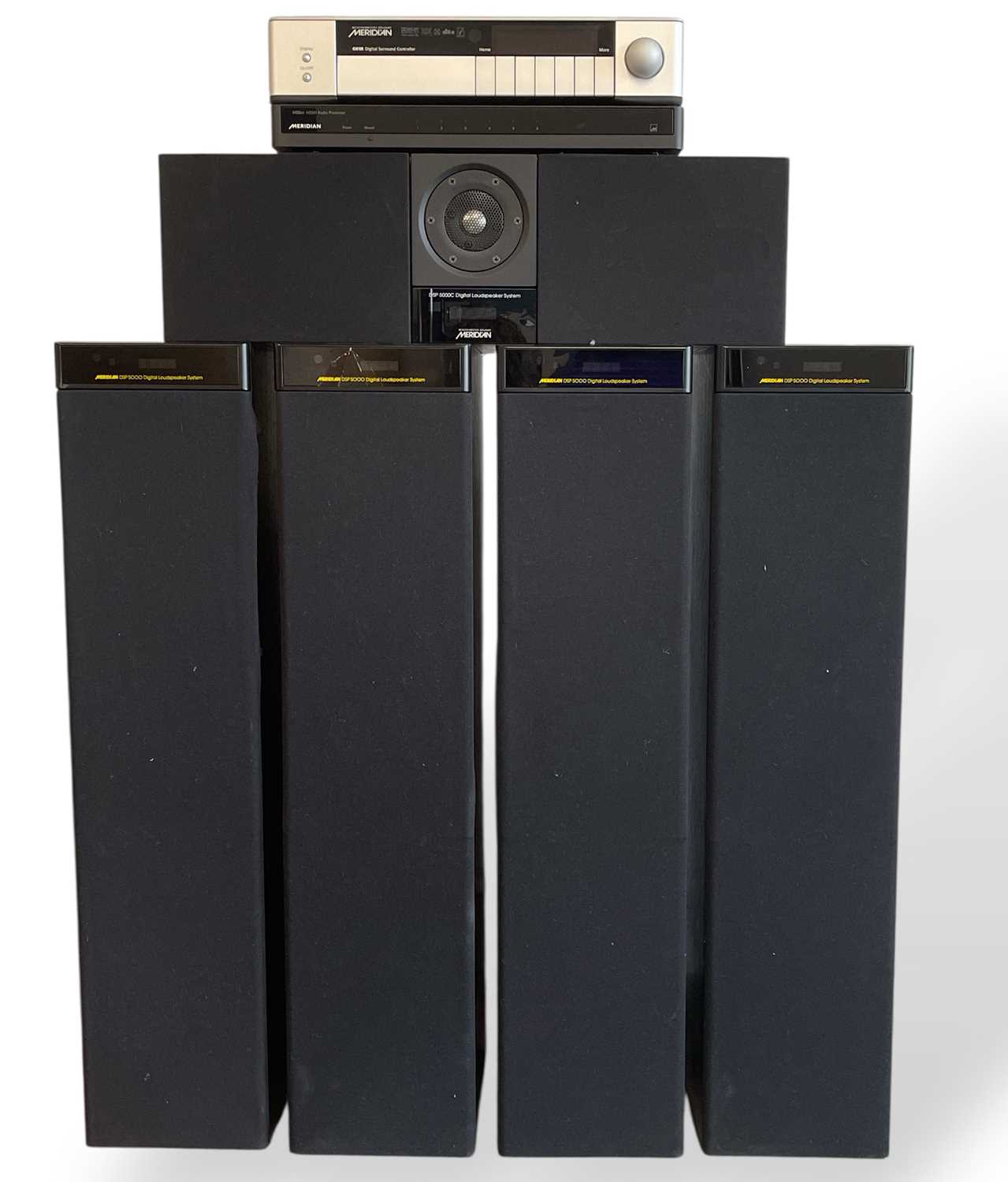 Lot 68 - MERIDIAN SPEAKER SYSTEM.