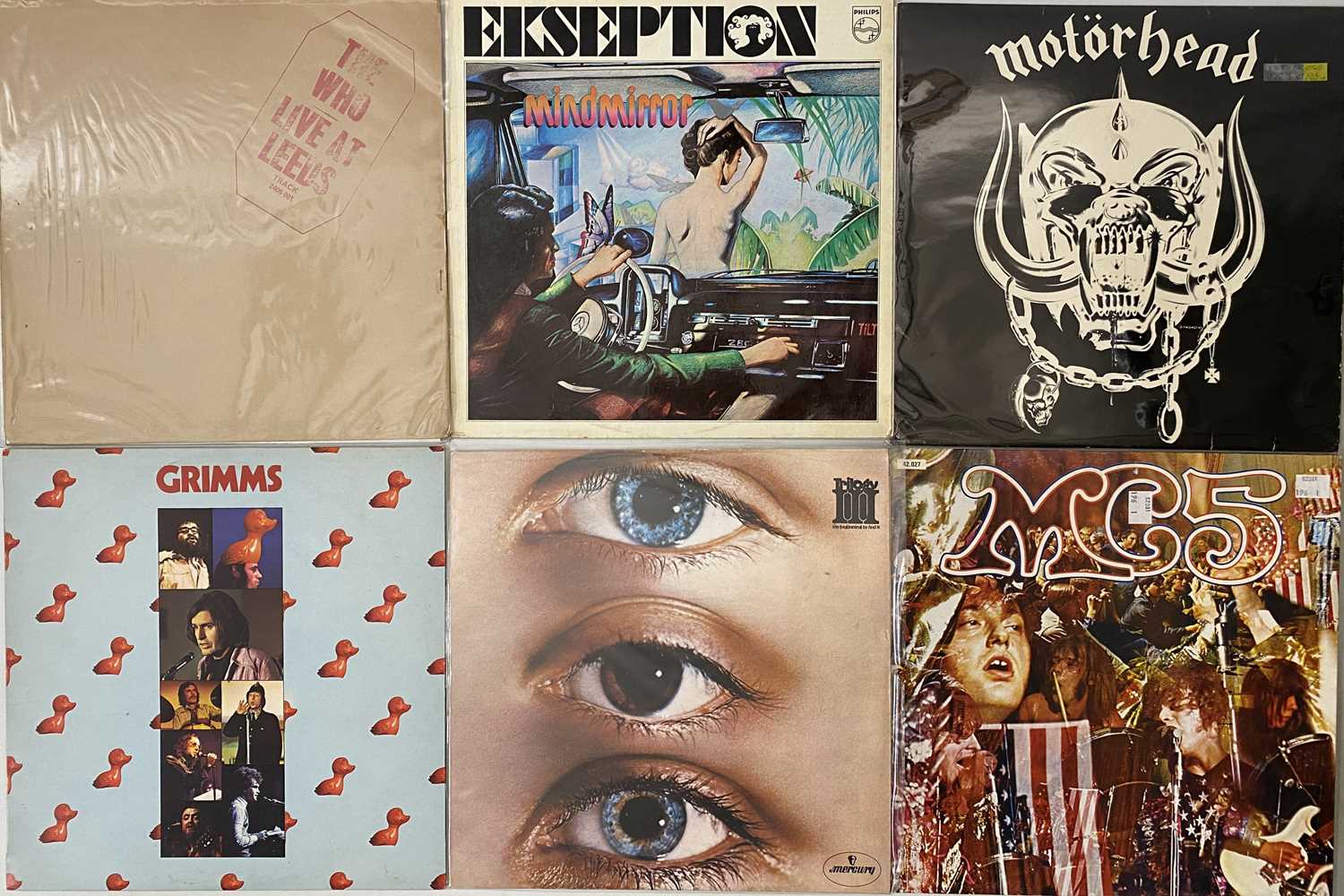 Lot 870 - MIXED ROCK - LP COLLECTION