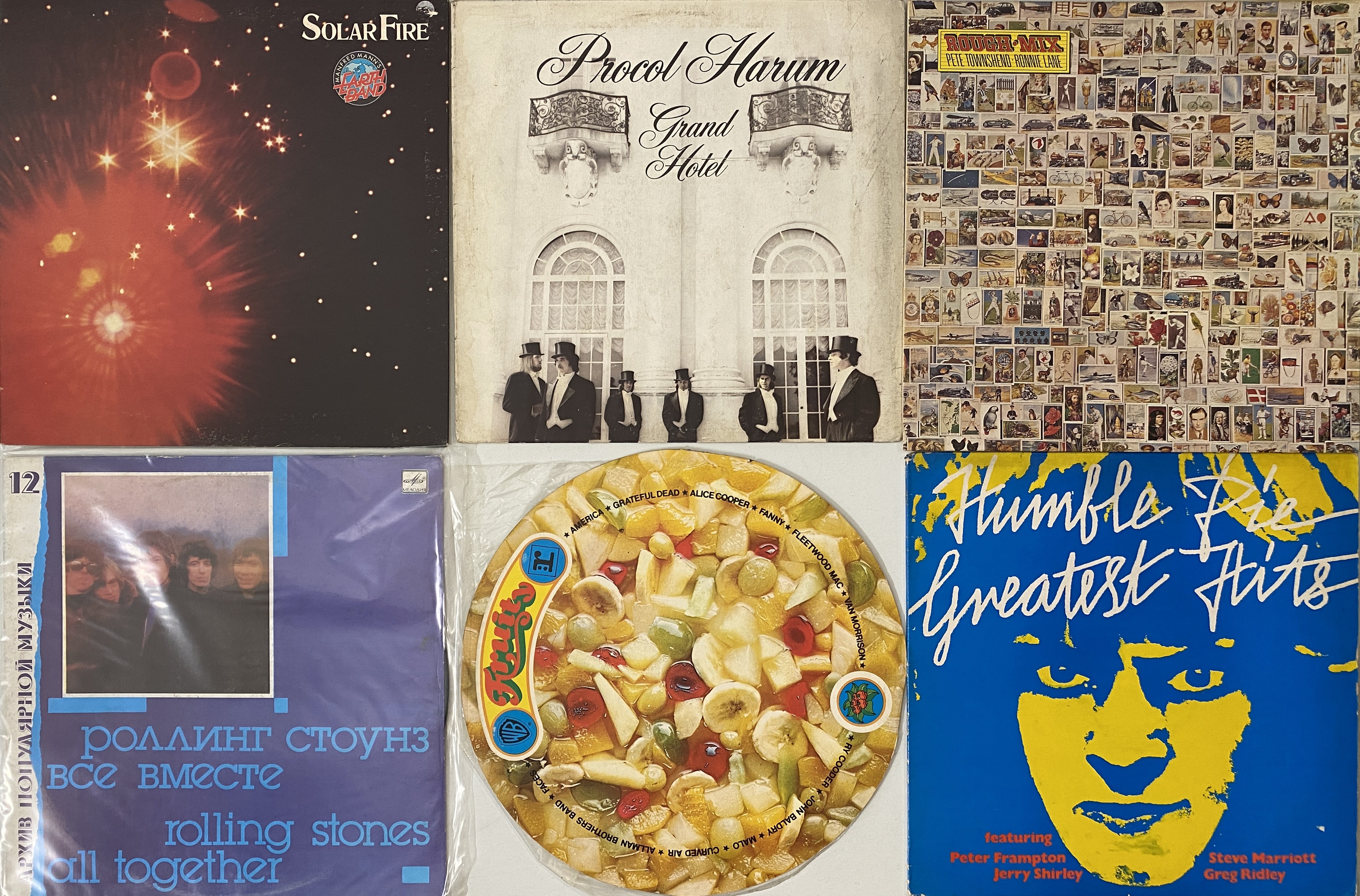 Lot 870 - MIXED ROCK - LP COLLECTION