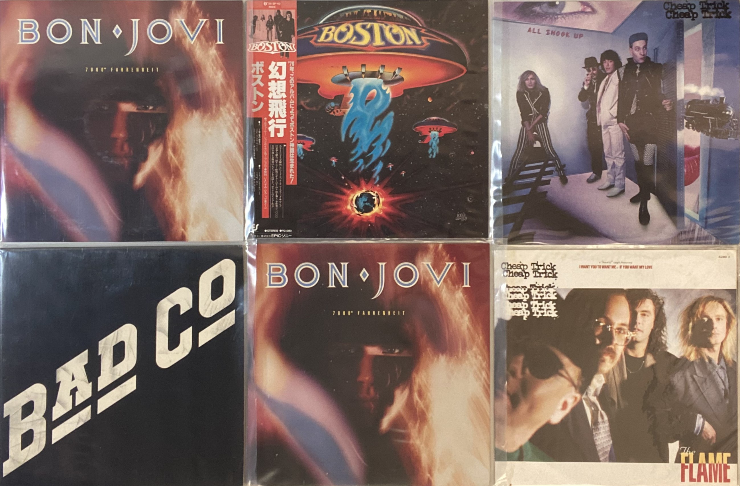 Lot 47 - HEAVY ROCK/ METAL - JAPANESE LPs