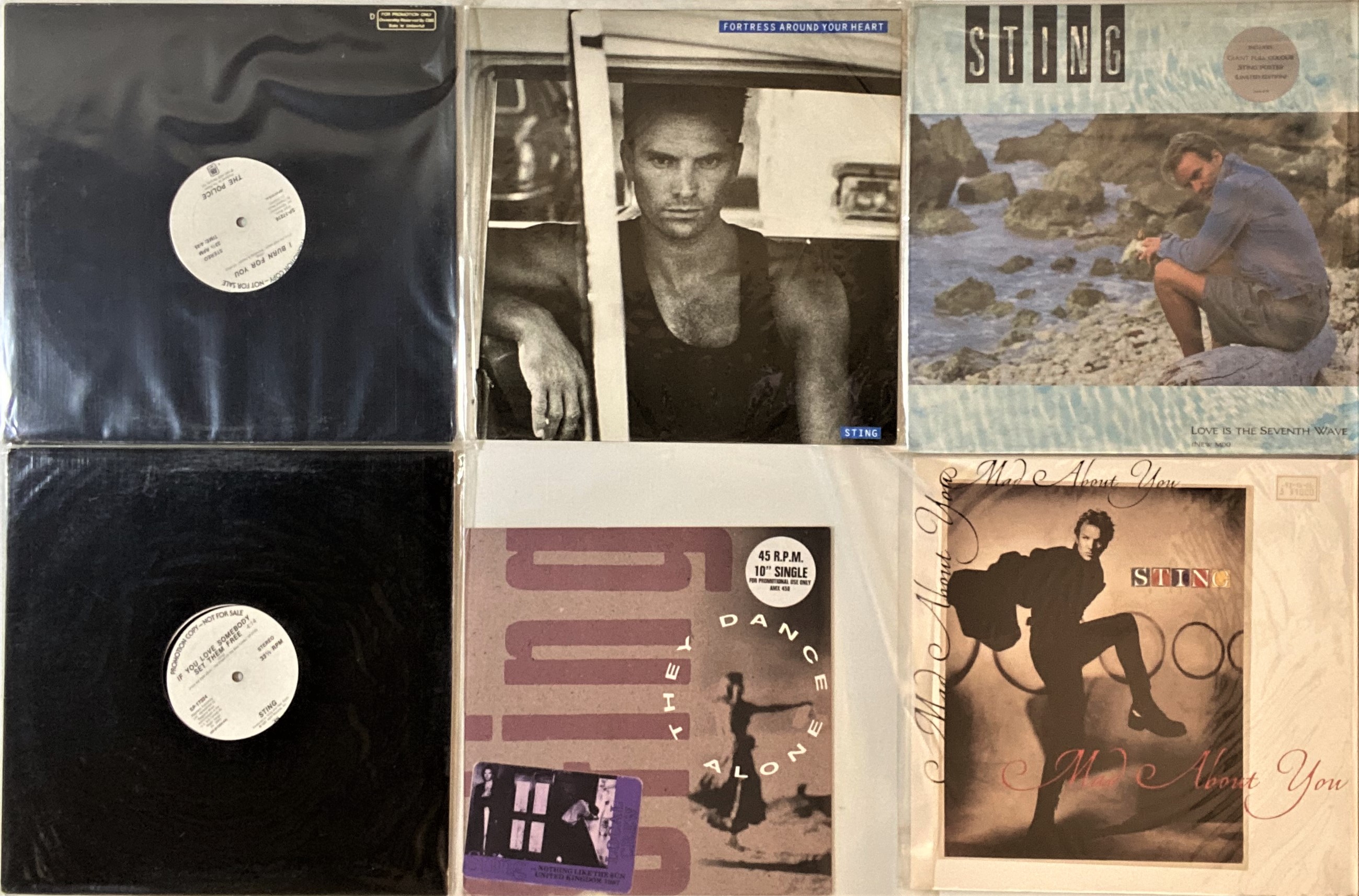 Lot 49 - STING - 12" SINGLES