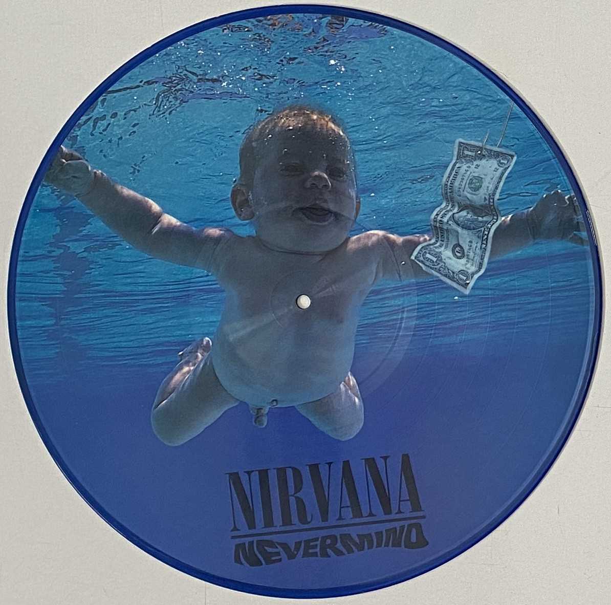 Lot 93 - NIRVANA - NEVERMIND (PICTURE DISC - GLOBUS