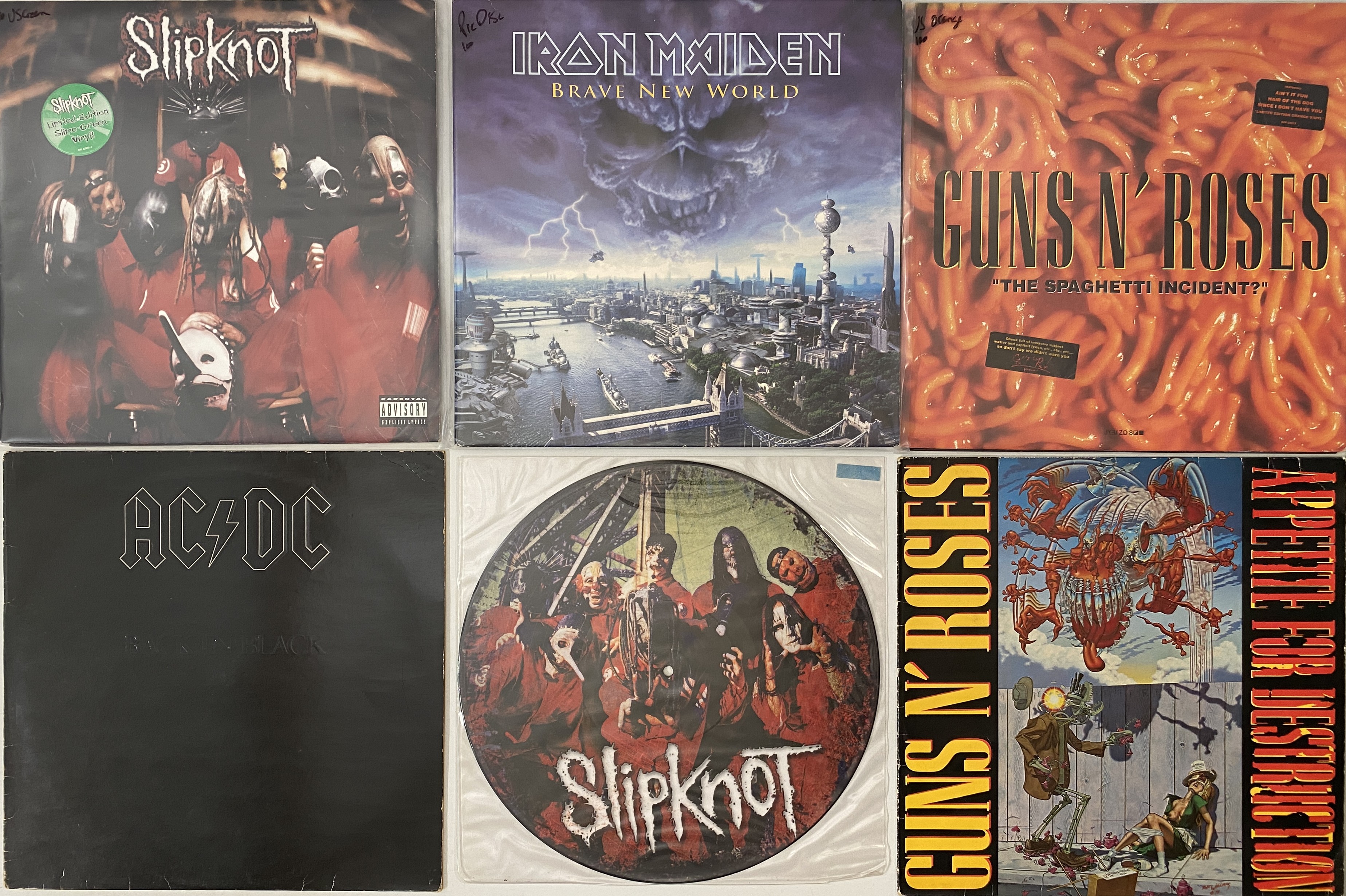 Lot 168 - HEAVY ROCK & METAL - LP/ 12" RARITIES PACK