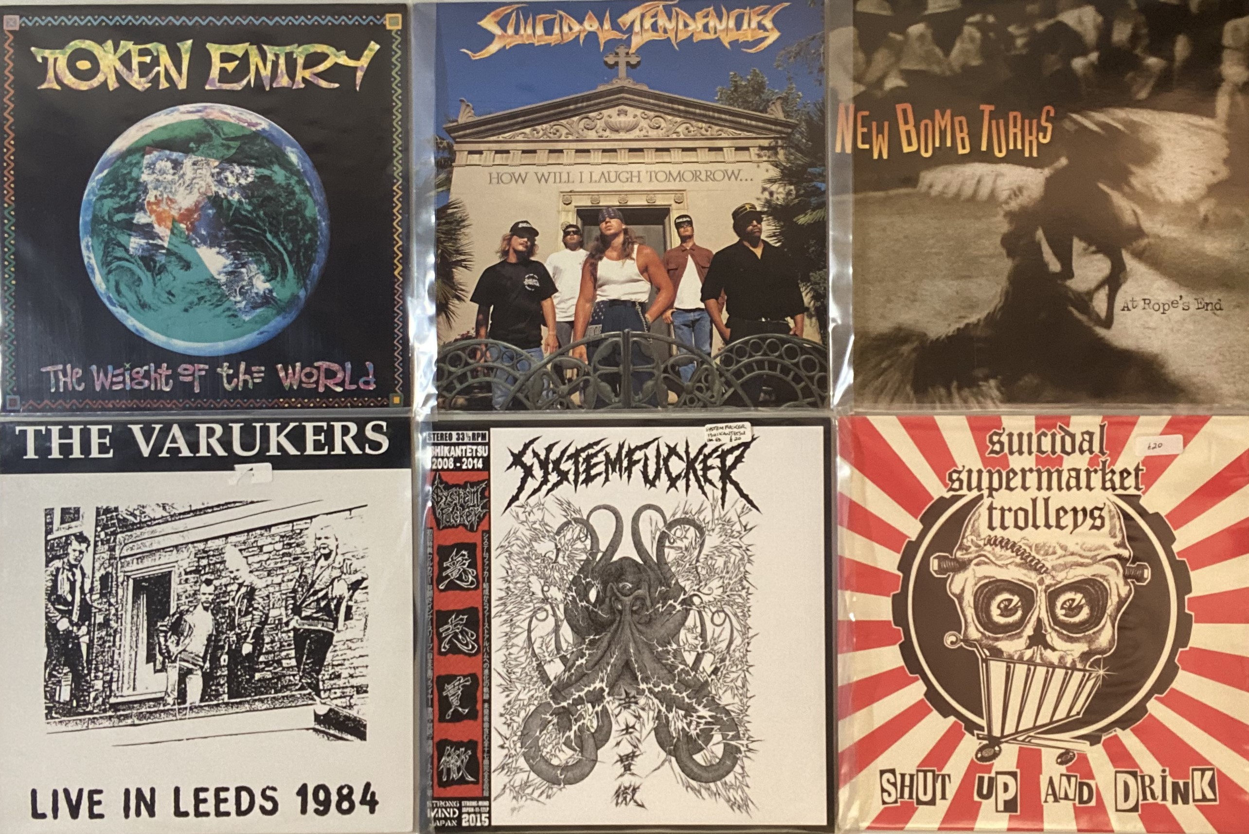 Lot 62 - HARDCORE/ PUNK/ OI - LPs