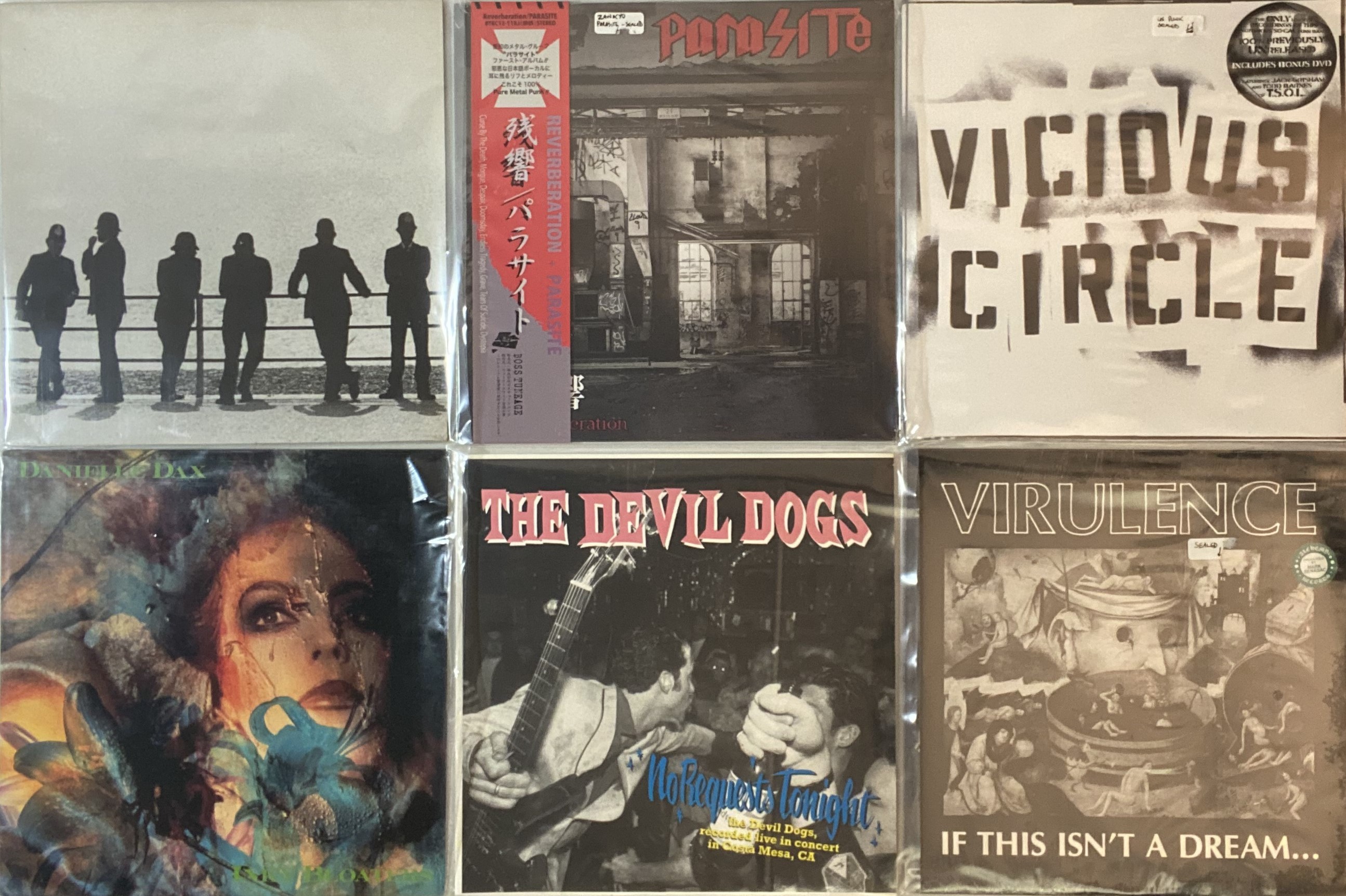 Lot 62 - HARDCORE/ PUNK/ OI - LPs