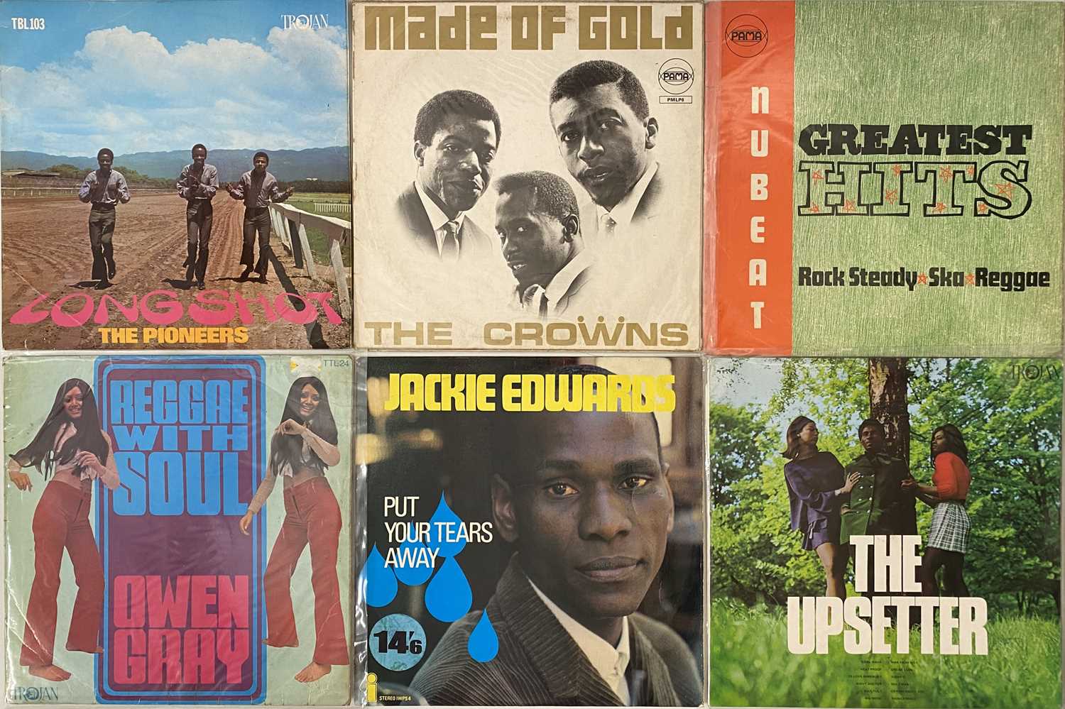 Lot 14 - REGGAE - LP PACK