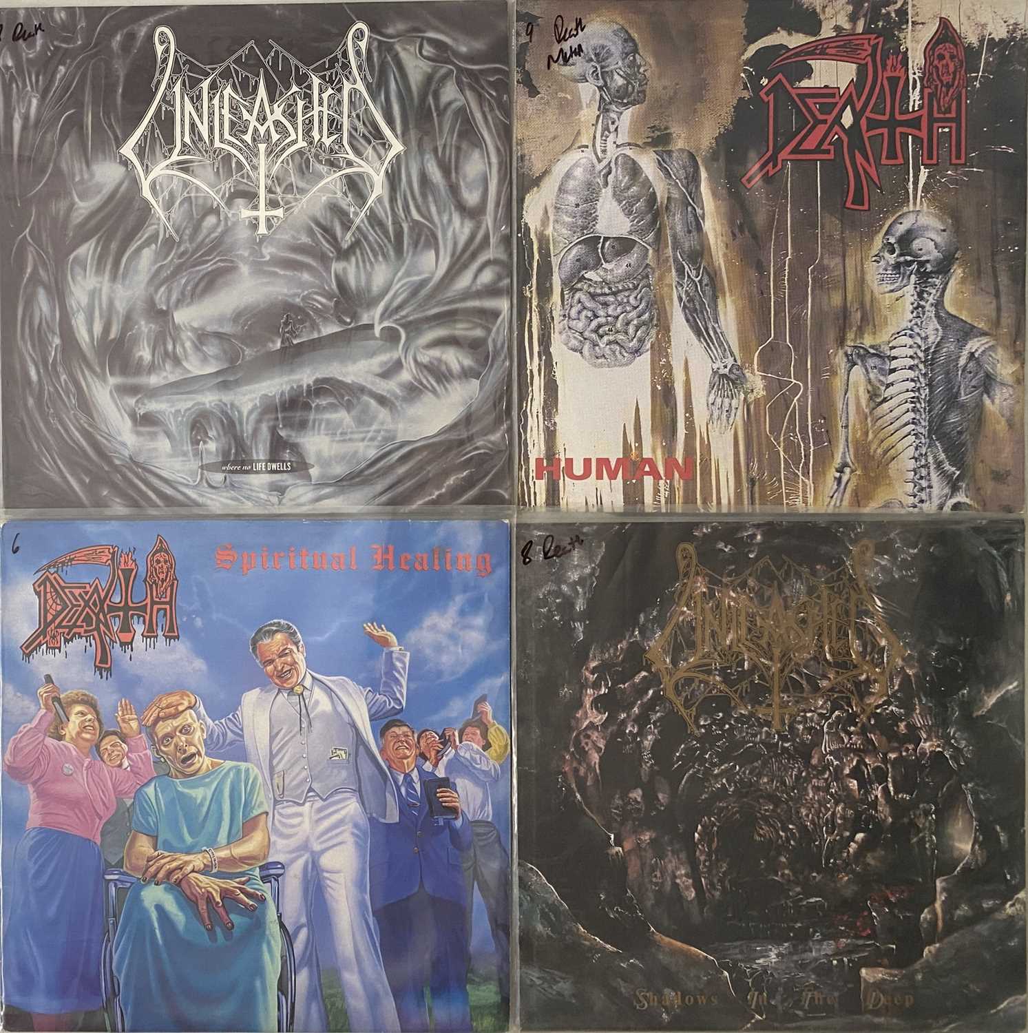 Lot 194 - DEATH METAL - LP PACK