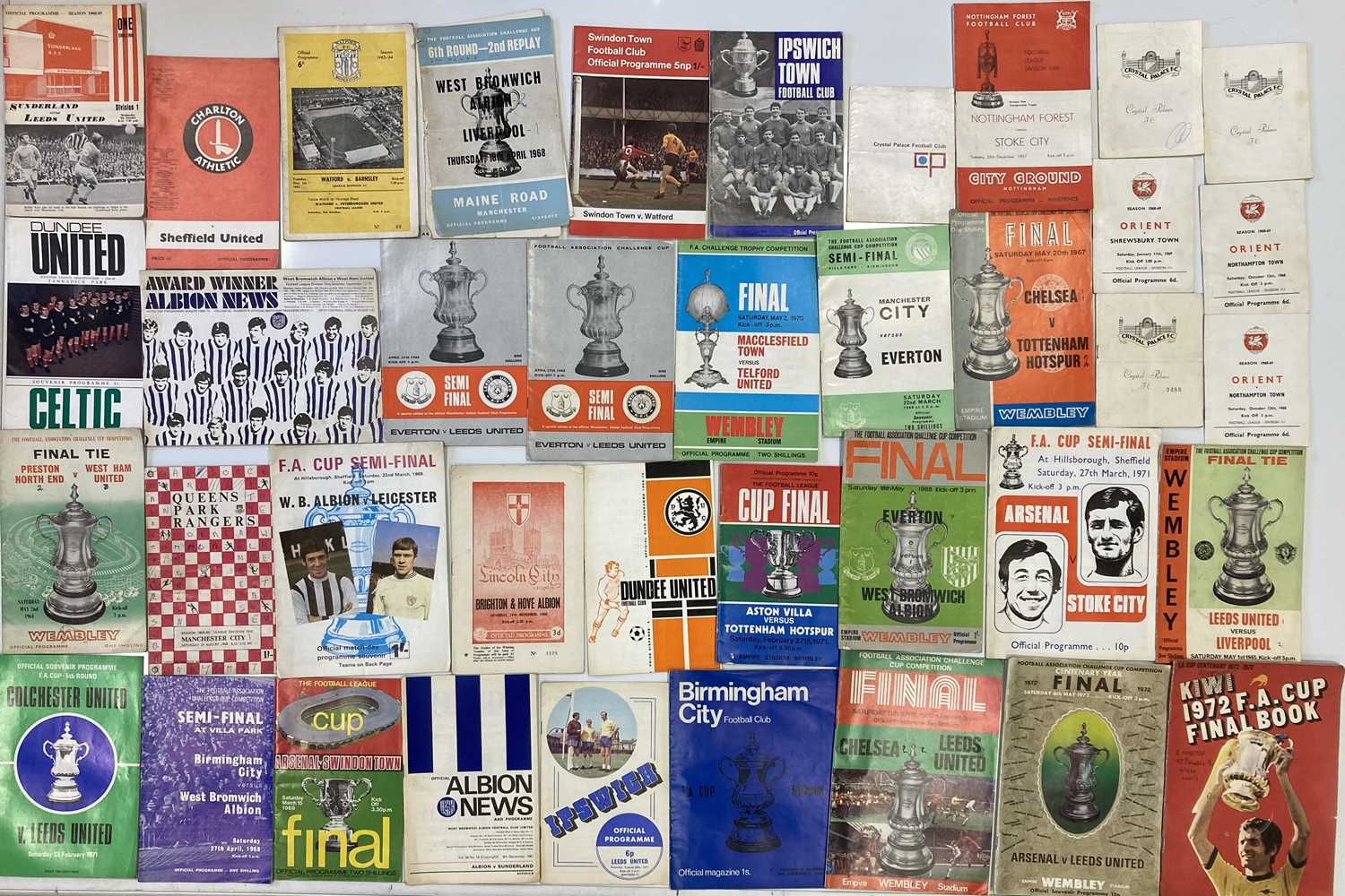 Lot 116 - ASSORTED FOOTBALL PROGRAMMES - MOSTLY