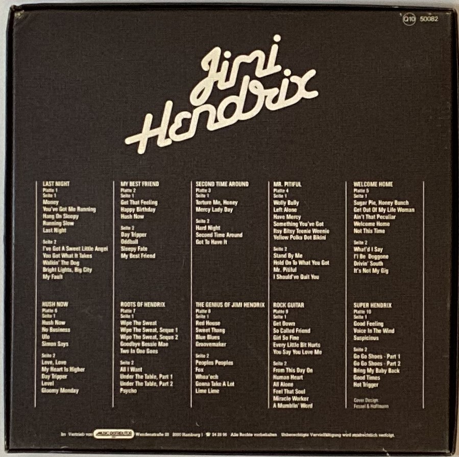 Lot 77 - JIMI HENDRIX - LP BOX-SETS