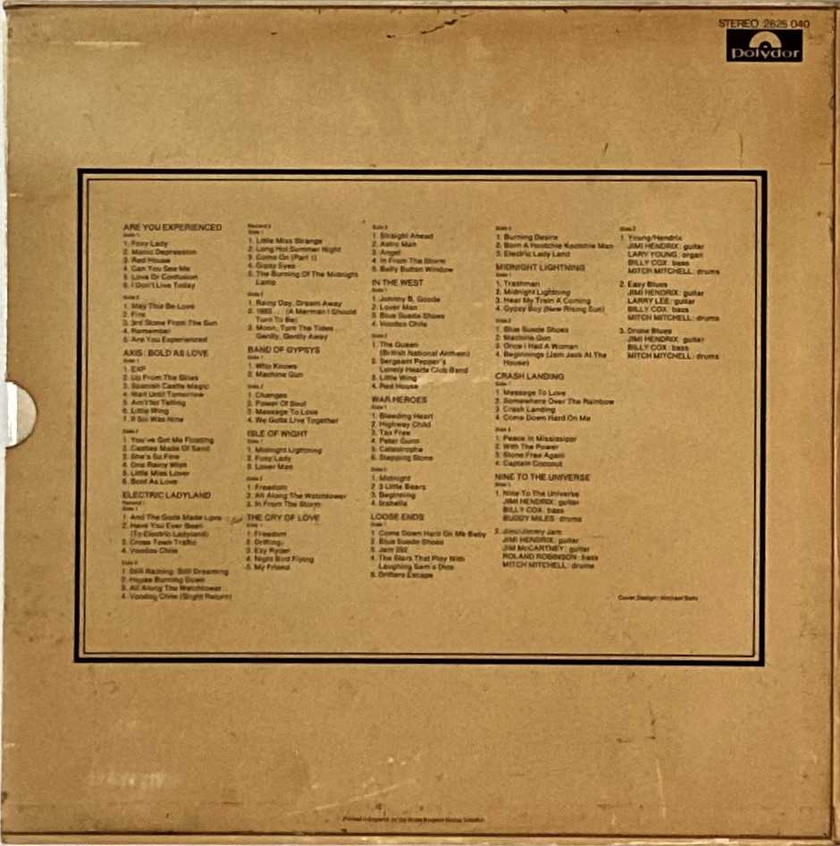 Lot 77 - JIMI HENDRIX - LP BOX-SETS