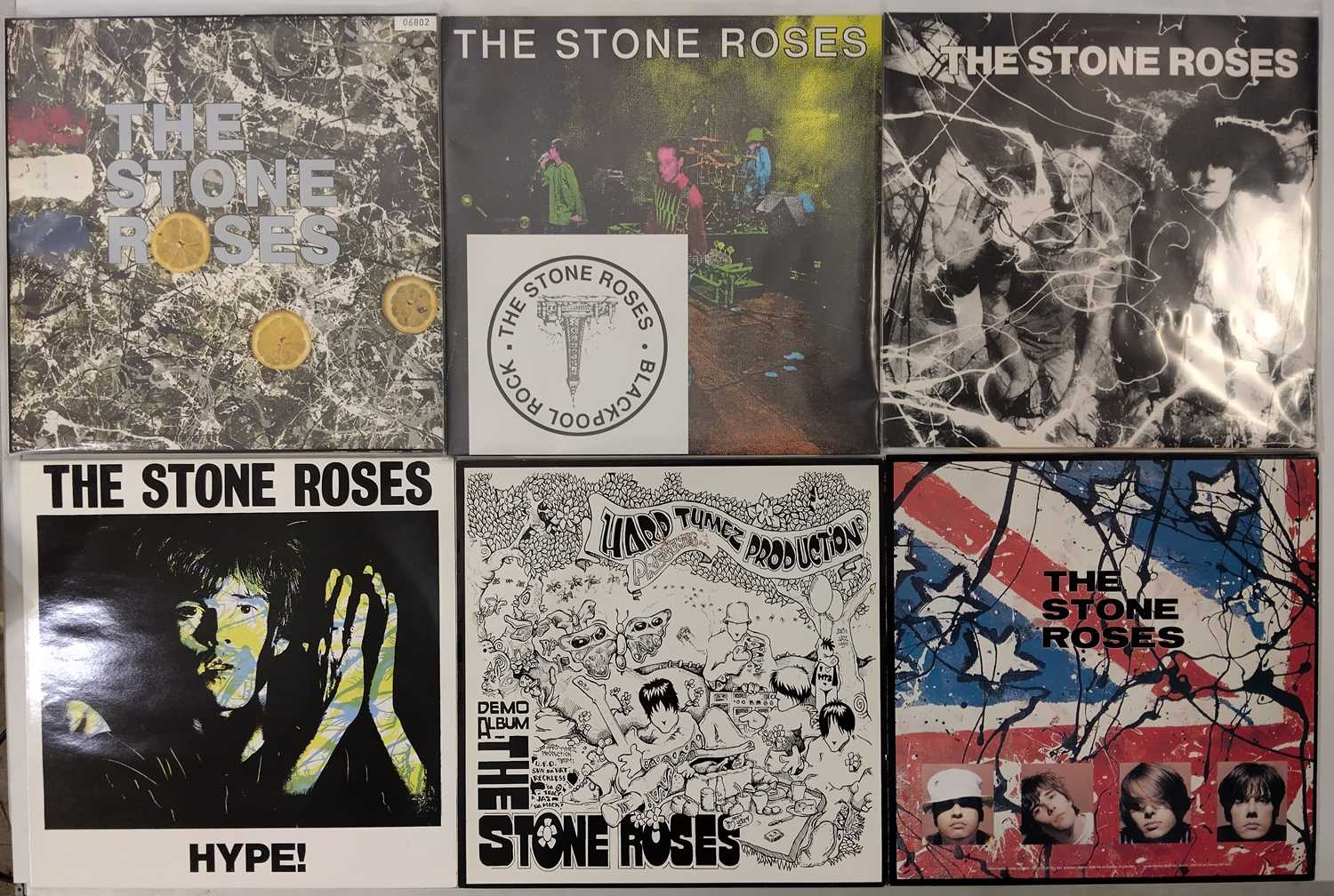 Lot 370 - THE STONE ROSES - LP PACK (INC PRIVATE