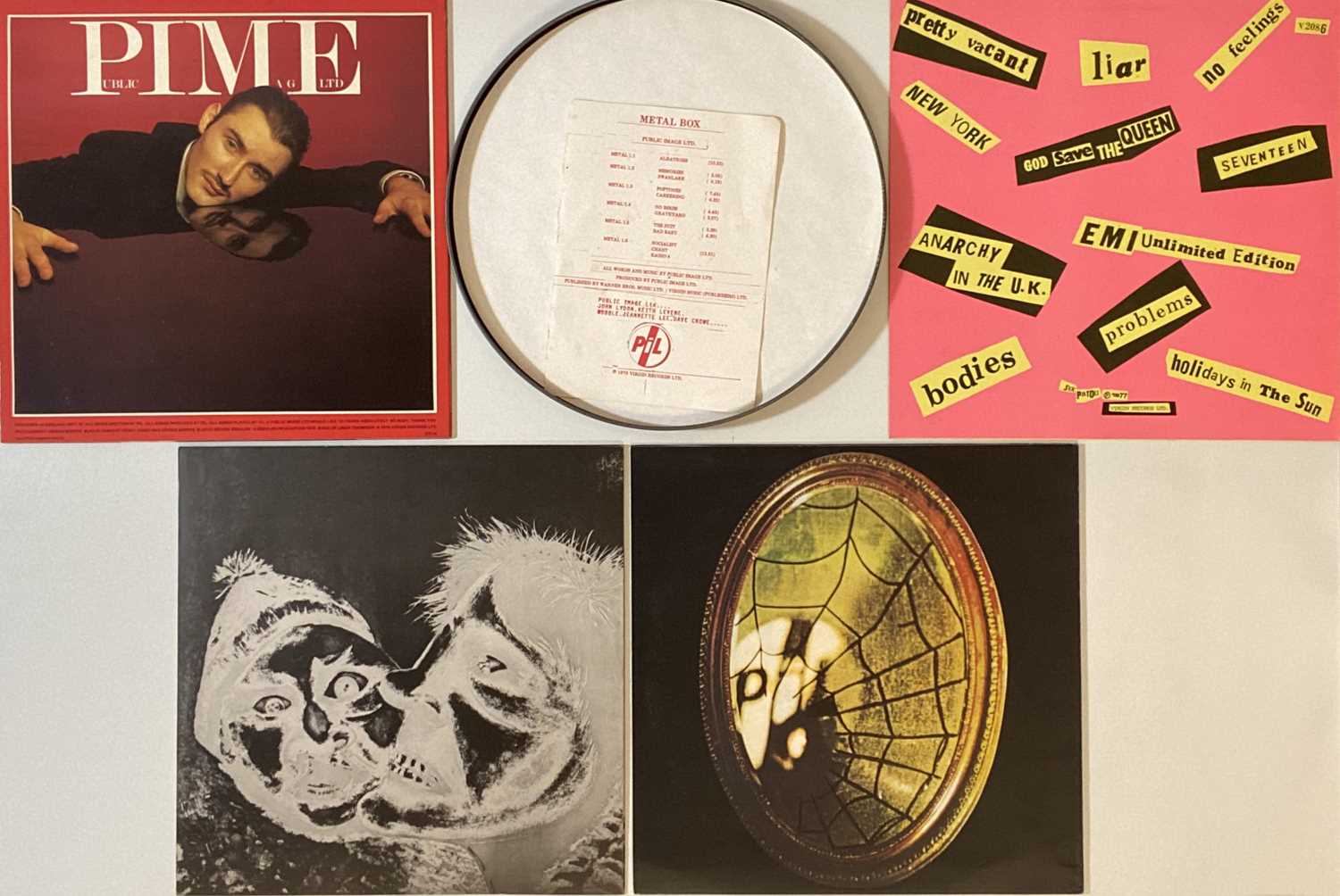 Lot 89 Sex Pistols Pil Lp Rarities