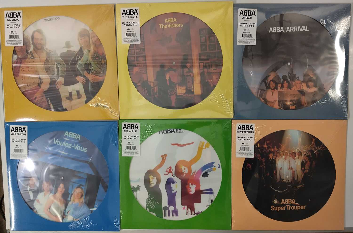 Lot 387 - ABBA - PICTURE DISC PACK