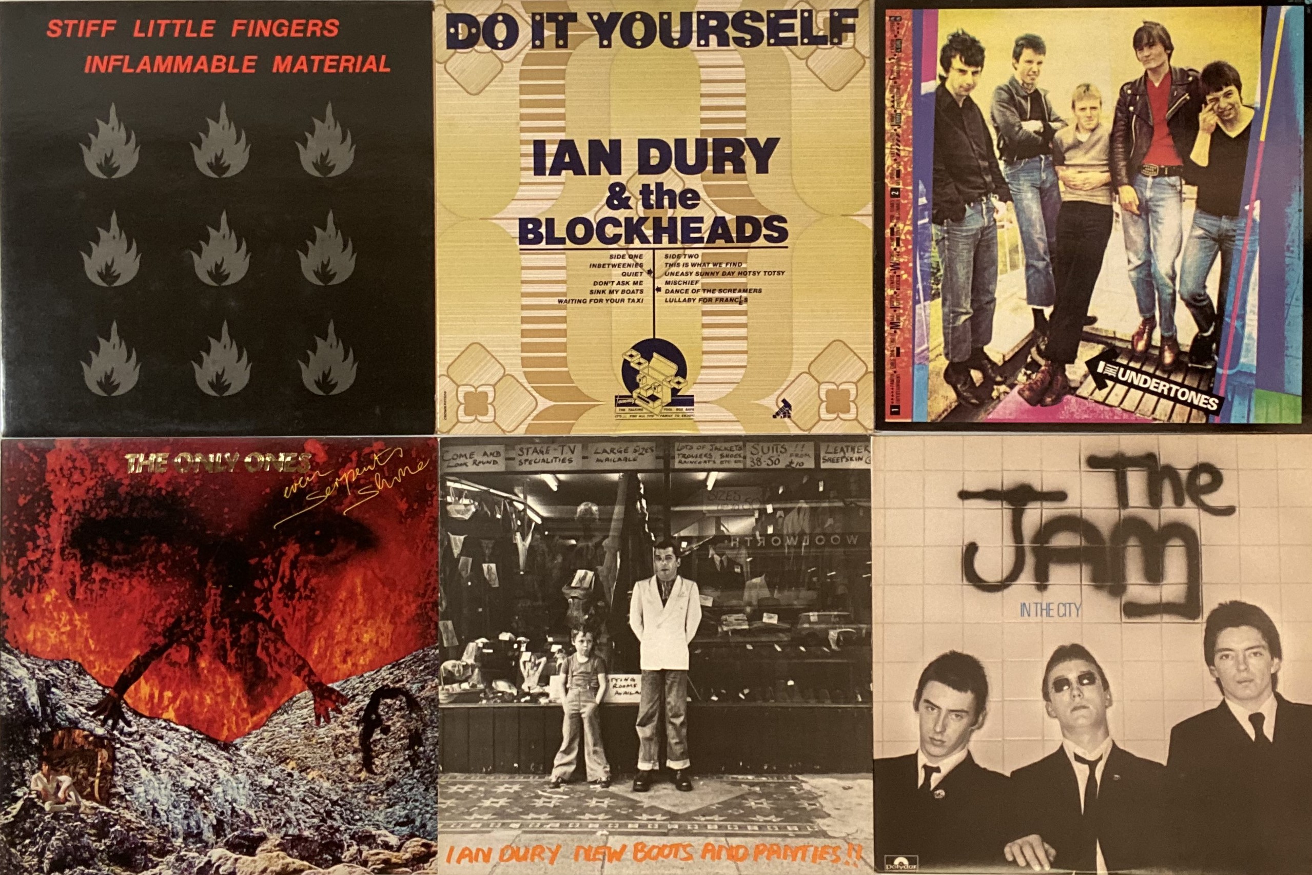 Lot 98 - UK CLASSIC PUNK/ NEW WAVE - LPs