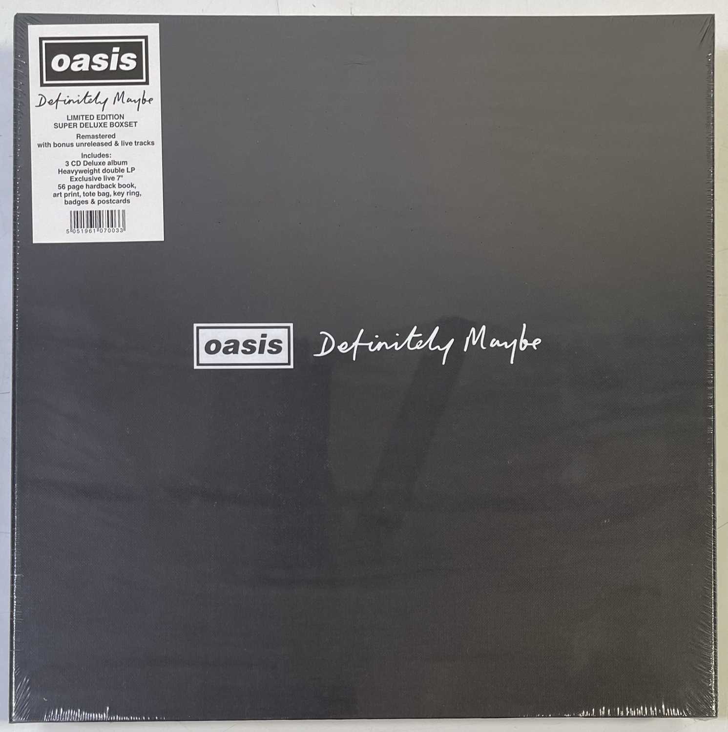 Lot 424 - OASIS - DEFINITELY MAYBE BOX SET