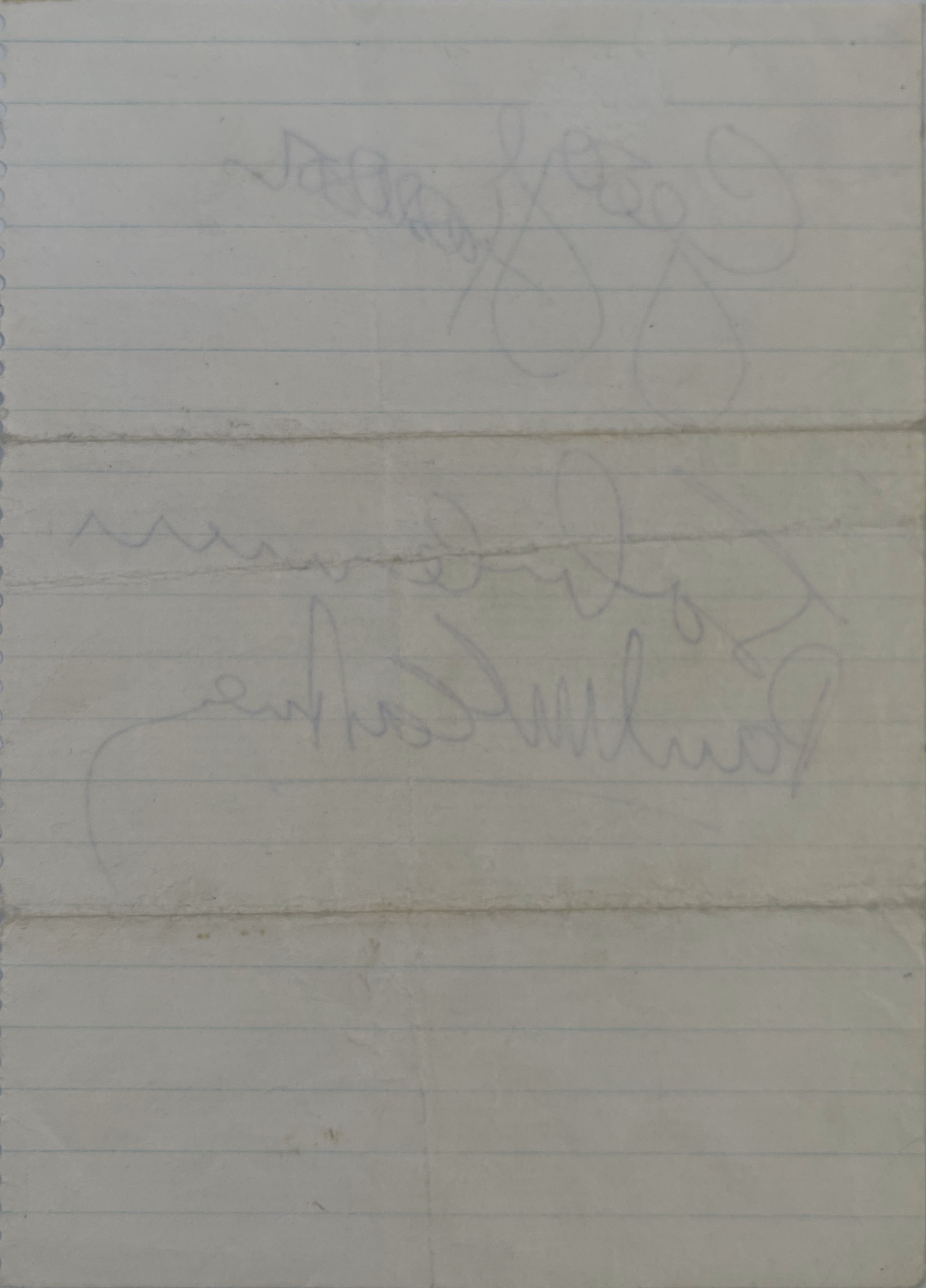 Lot 312 - THE BEATLES - GEORGE HARRISON / PAUL