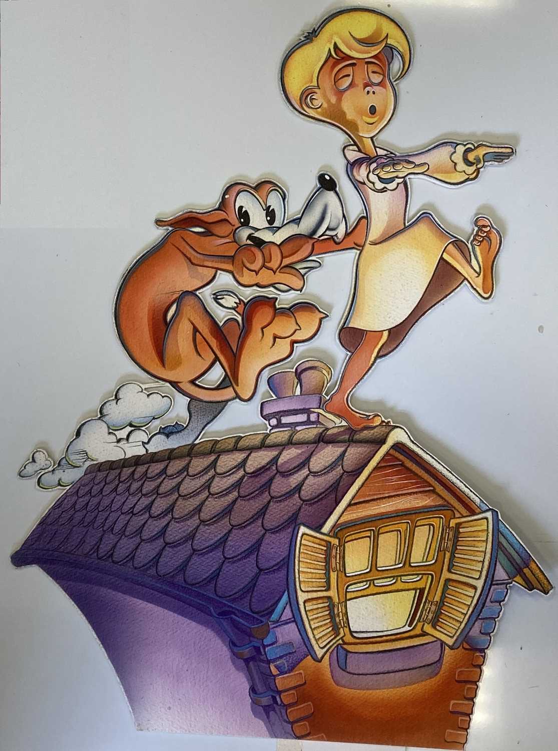 Lot 48 - GAMING - COMMODORE 64 CONCEPT ART.