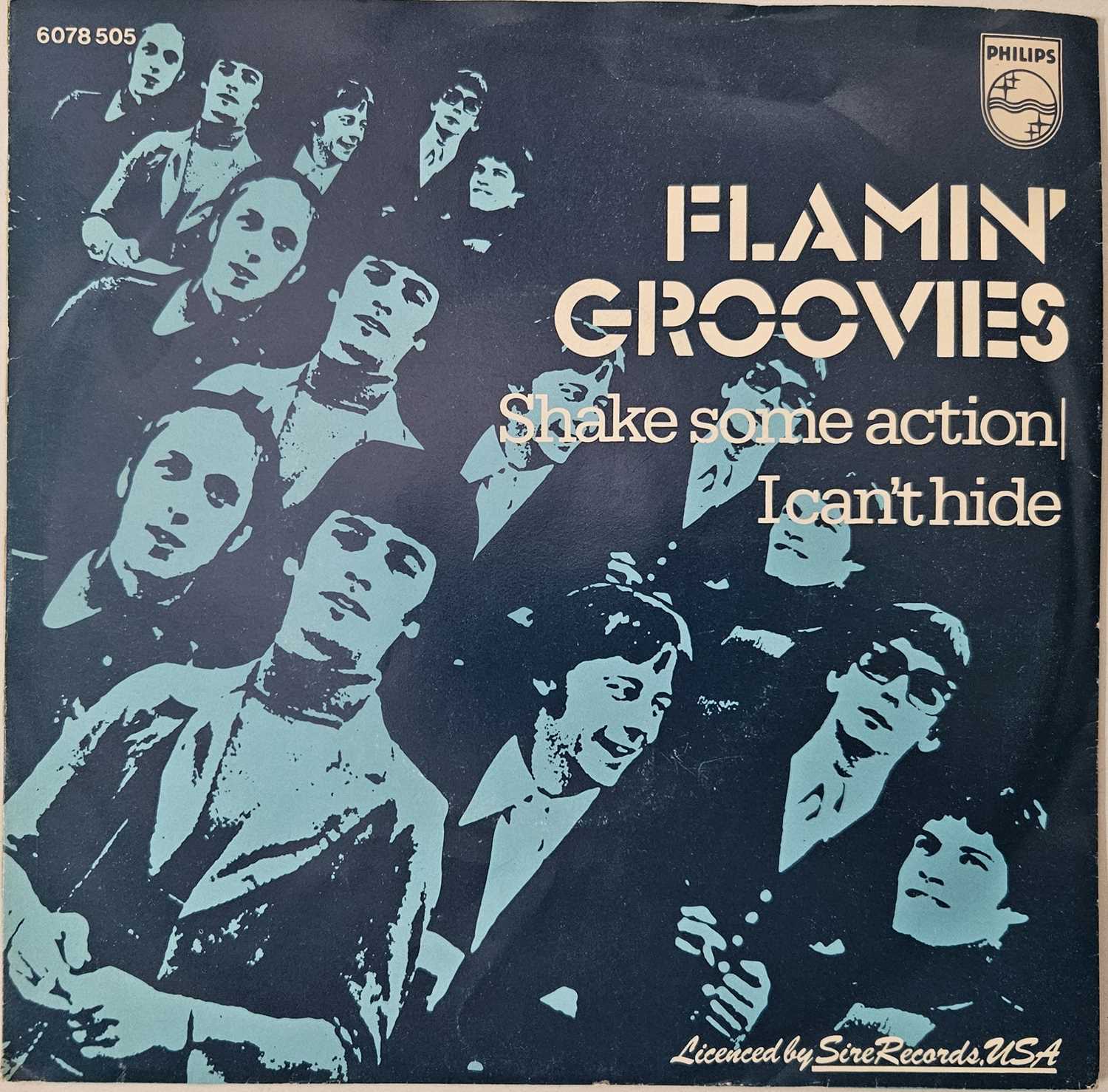 Lot 135 - FLAMIN' GROOVIES - SHAKE SOME ACTION 7"