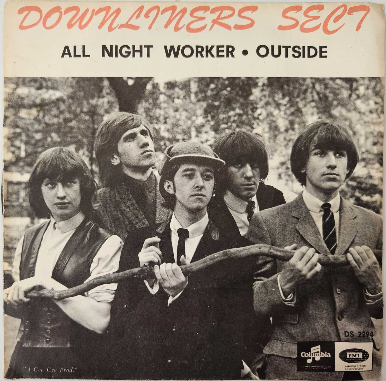 Lot 112 - DOWNLINERS SECT - ALL NIGHT WORKER 7"