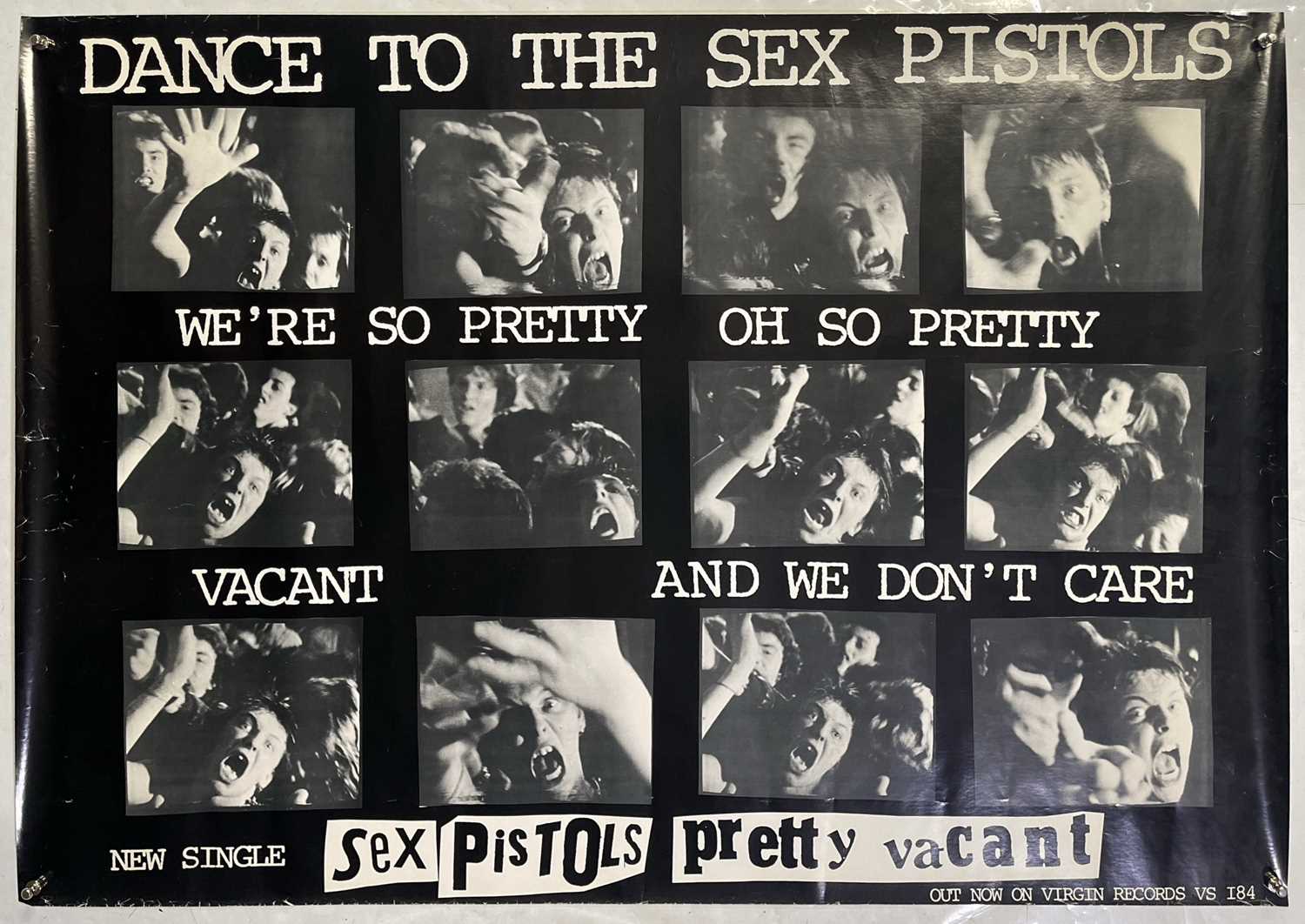 Lot 432 Sex Pistols Pretty Vacant 1977 Poster 3791