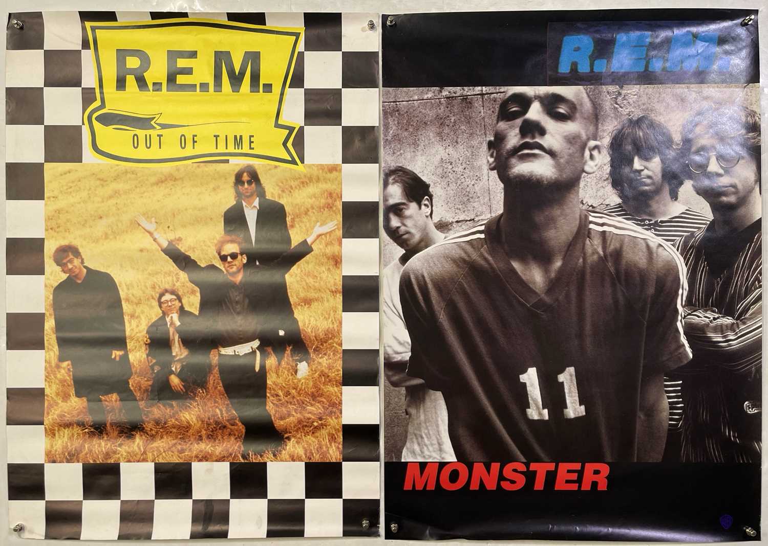 Lot 448 - R.E.M. PROMOTIONAL POSTERS.