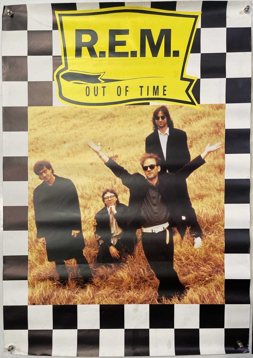 Lot 448 - R.E.M. PROMOTIONAL POSTERS.
