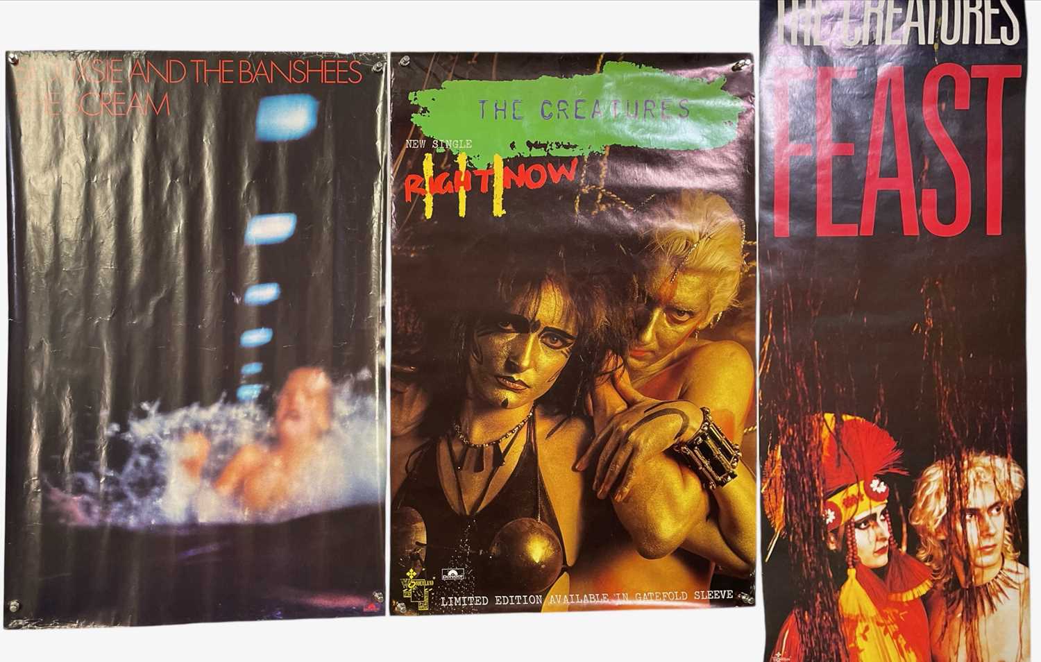 Lot 449 - THE CREATURES / SIOUXSIE AND THE BANSHEES