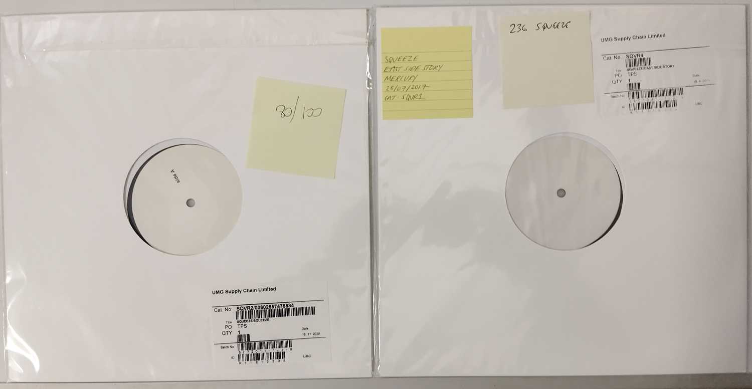 Lot 140 - SQUEEZE WHITE LABEL TEST PRESSING LP PACK