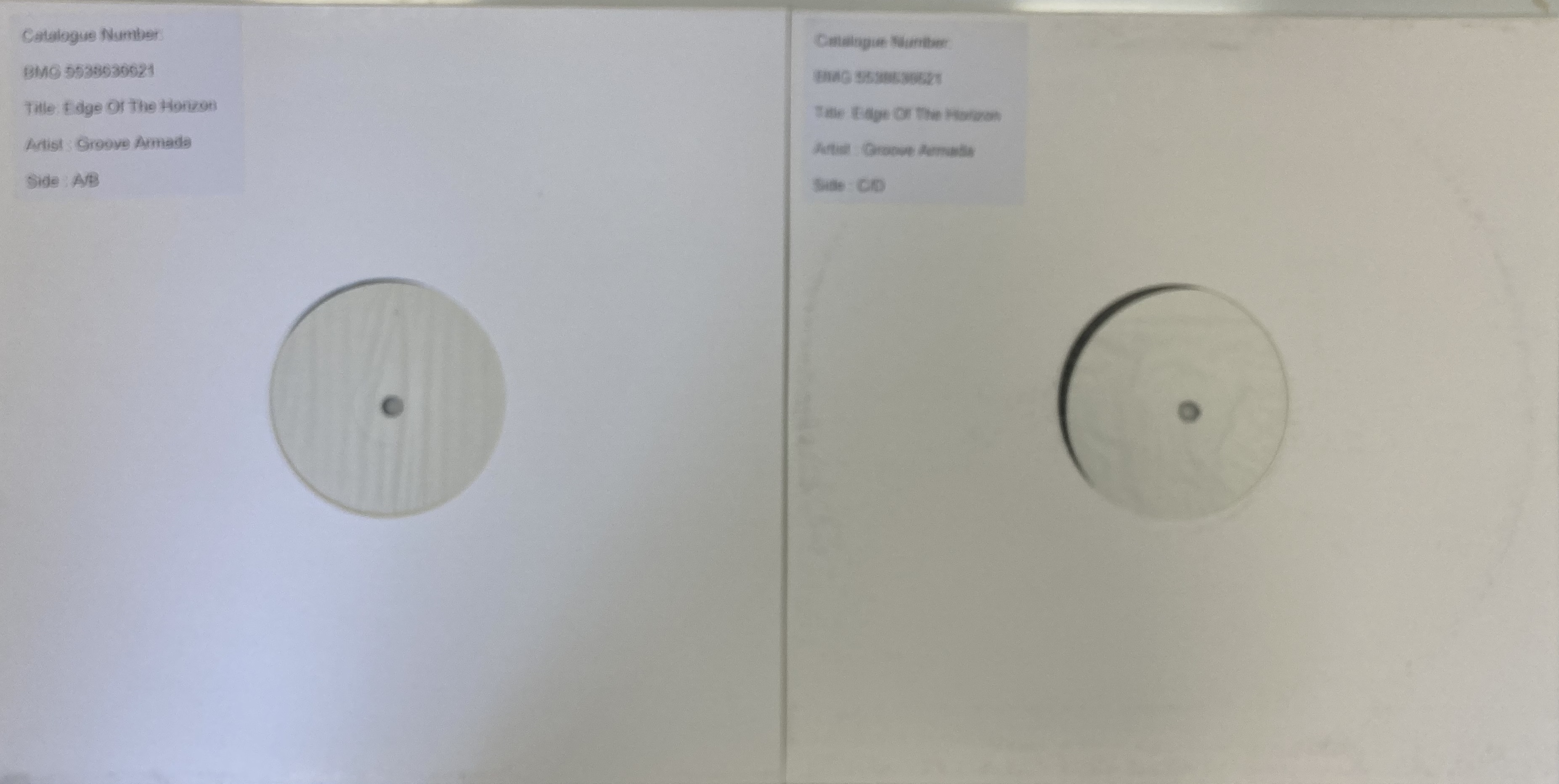 Lot 50 - GROOVE ARMADA - EDGE OF THE HORIZON LP (2020