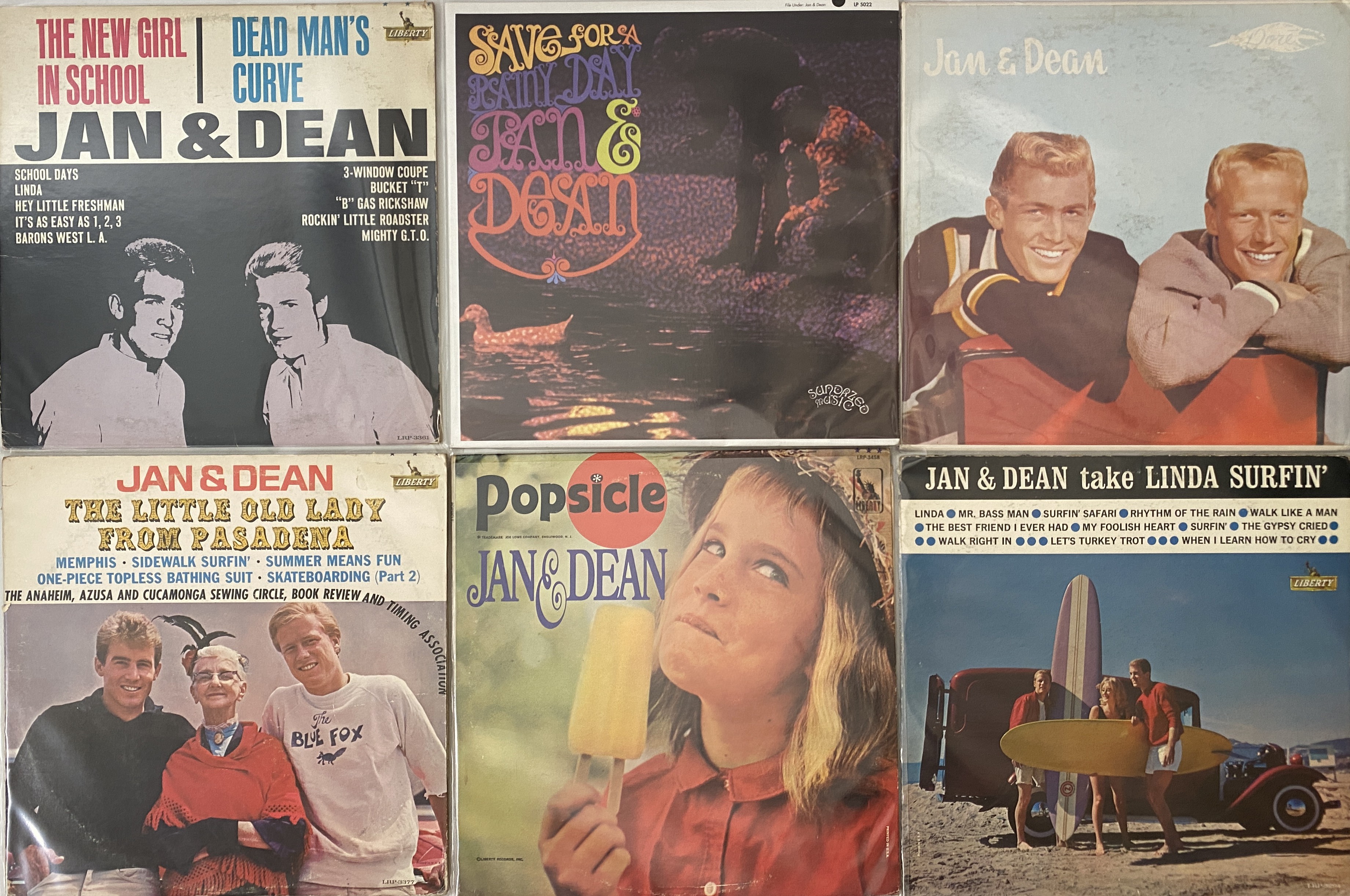 Lot 285 - JAN & DEAN - LP COLLECTION