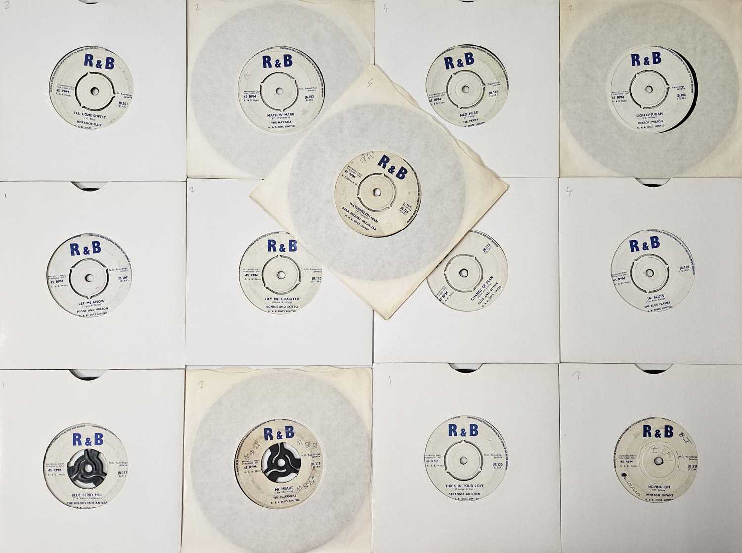 Lot 77 - R&B RECORDS - 7" REGGAE PACK