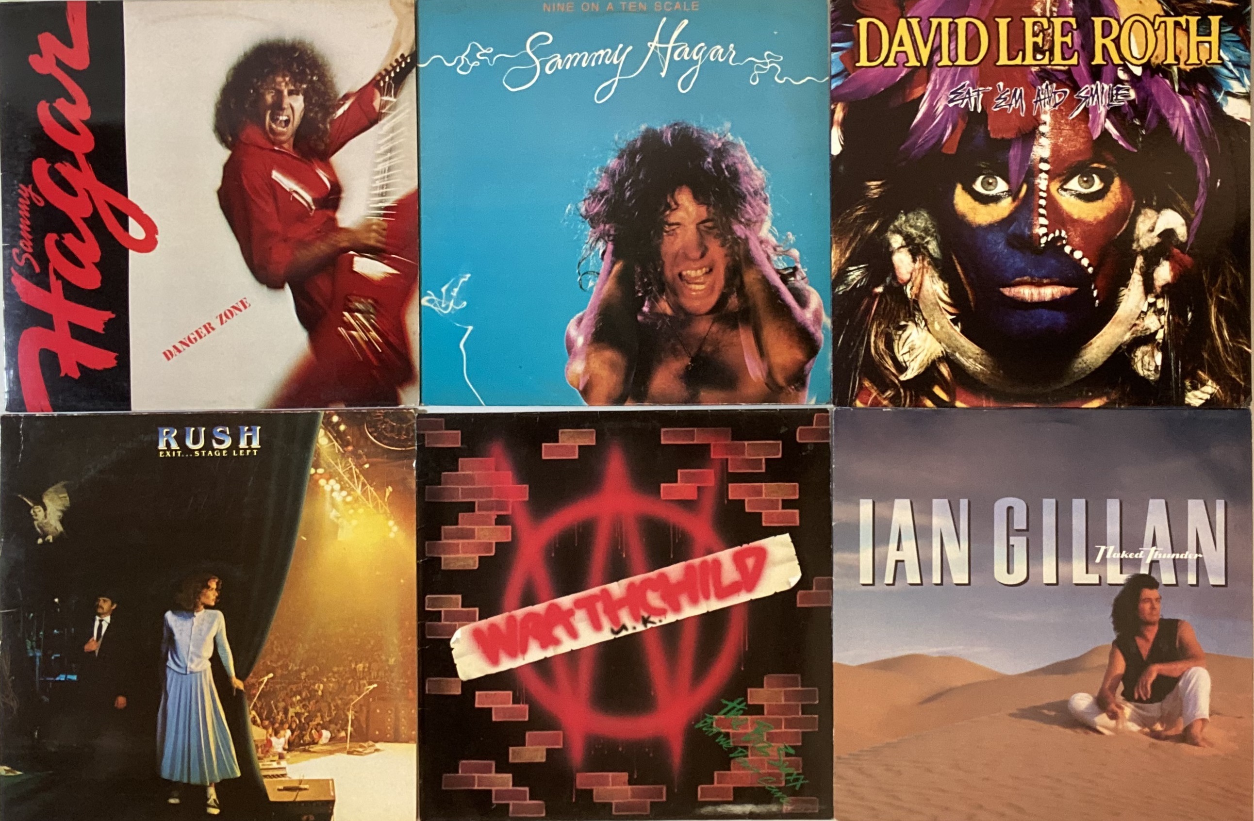 Lot 125 - METAL/HEAVY ROCK - CLASSIC LPs
