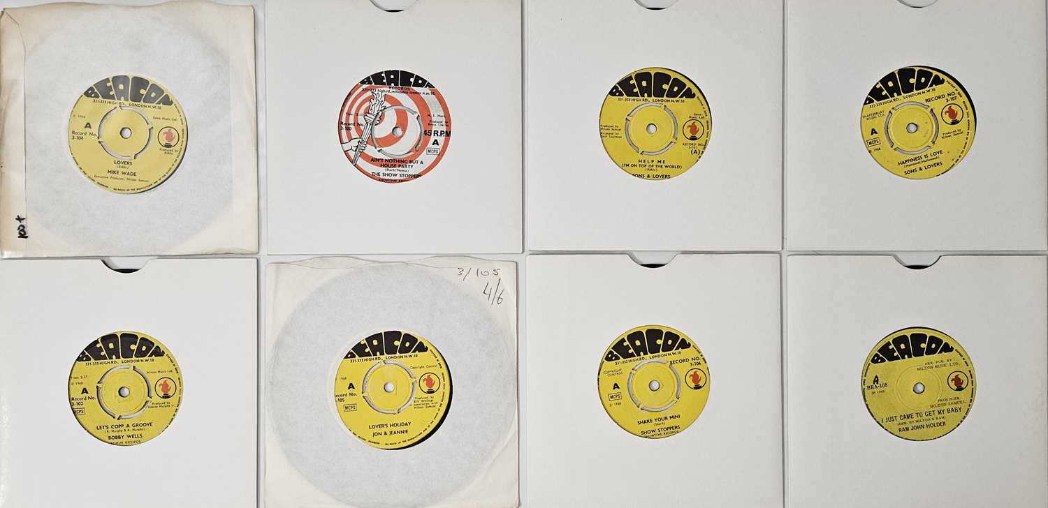 Lot 134 - BEACON RECORDS - 7" PACK