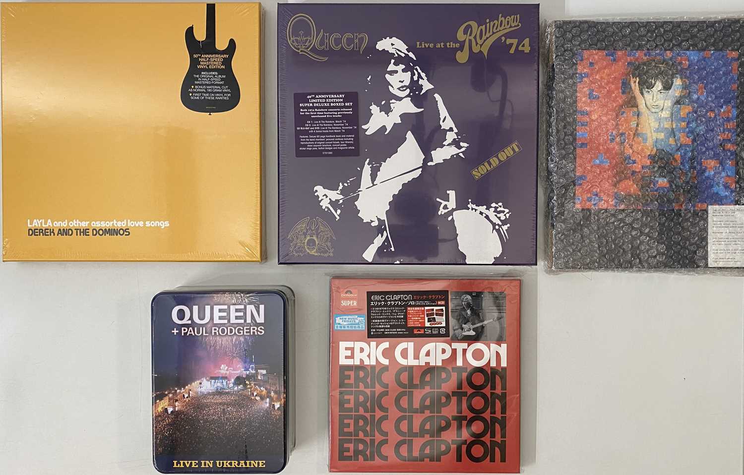 Lot 86 - BRITISH ROCK ICONS LP AND CD BOX SET PACK