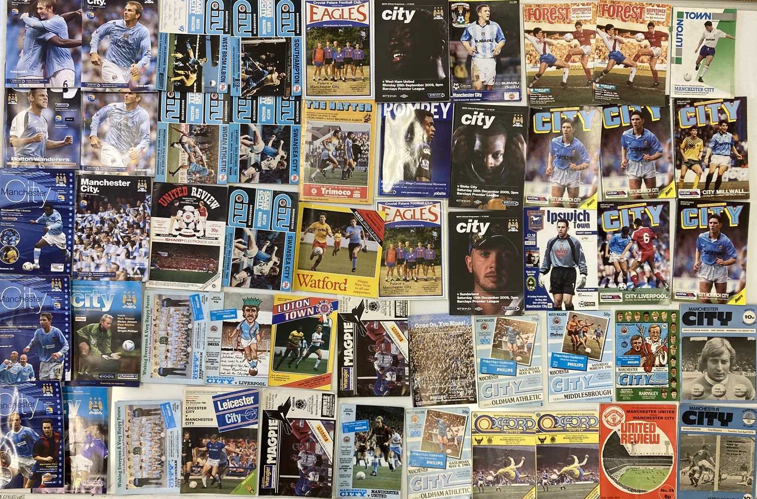 Lot 126 - MANCHESTER CITY HOME AND AWAY - FOOTBALL