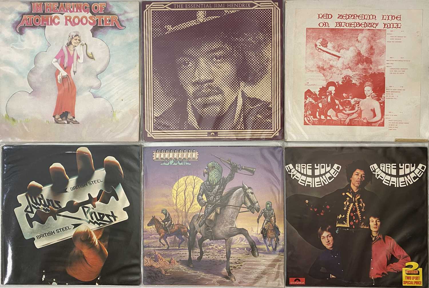 Lot 159 - ROCK / PROG / HEAVY ROCK ICONS - LP