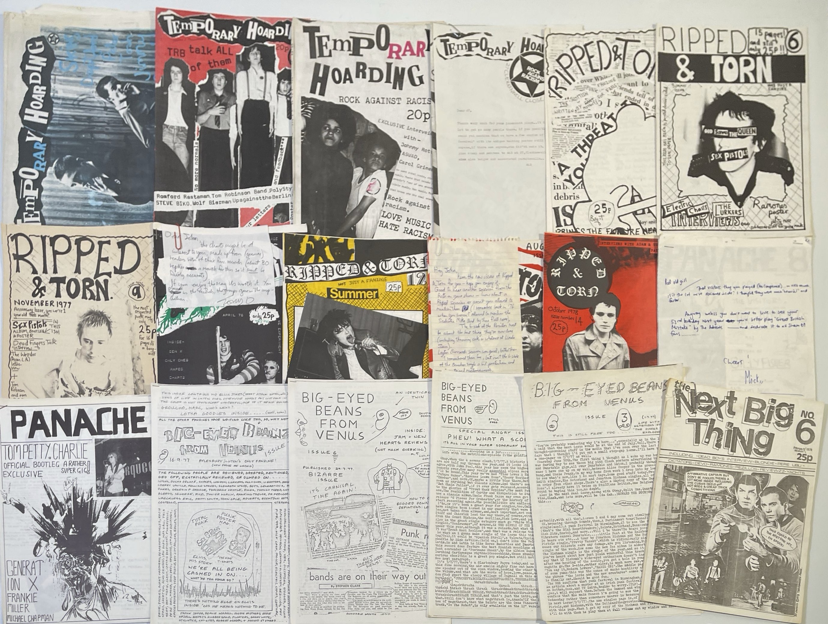 Lot 359 - JOHN'S ZINES - PUNK / NEW WAVE.