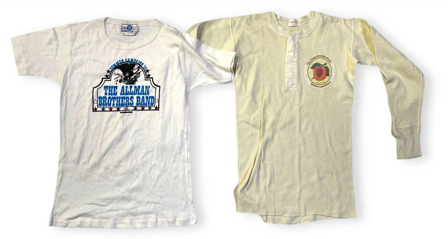 Lot 414 - T-SHIRTS - ALLMAN BROTHERS BAND - ORIGINAL