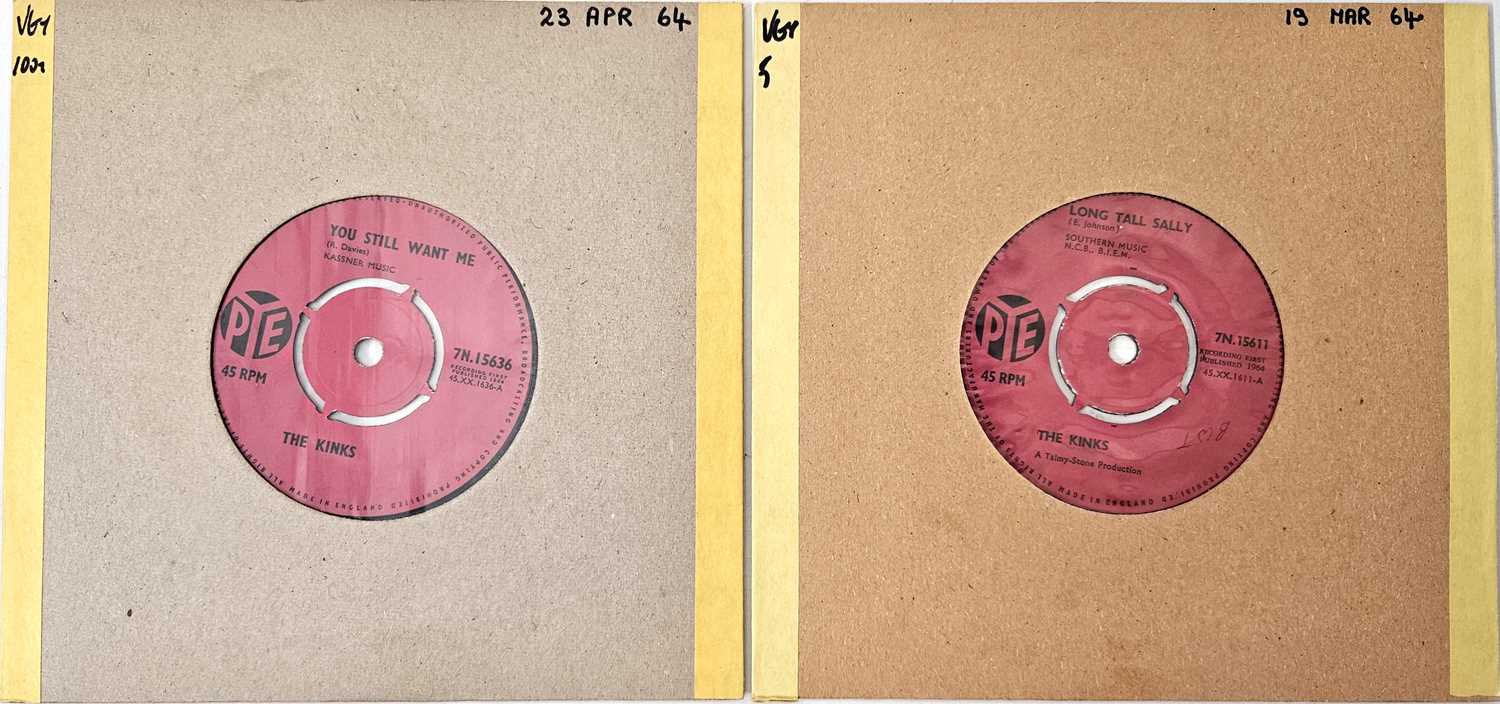 Lot 214 - THE KINKS - 7" PYE RARITIES PACK