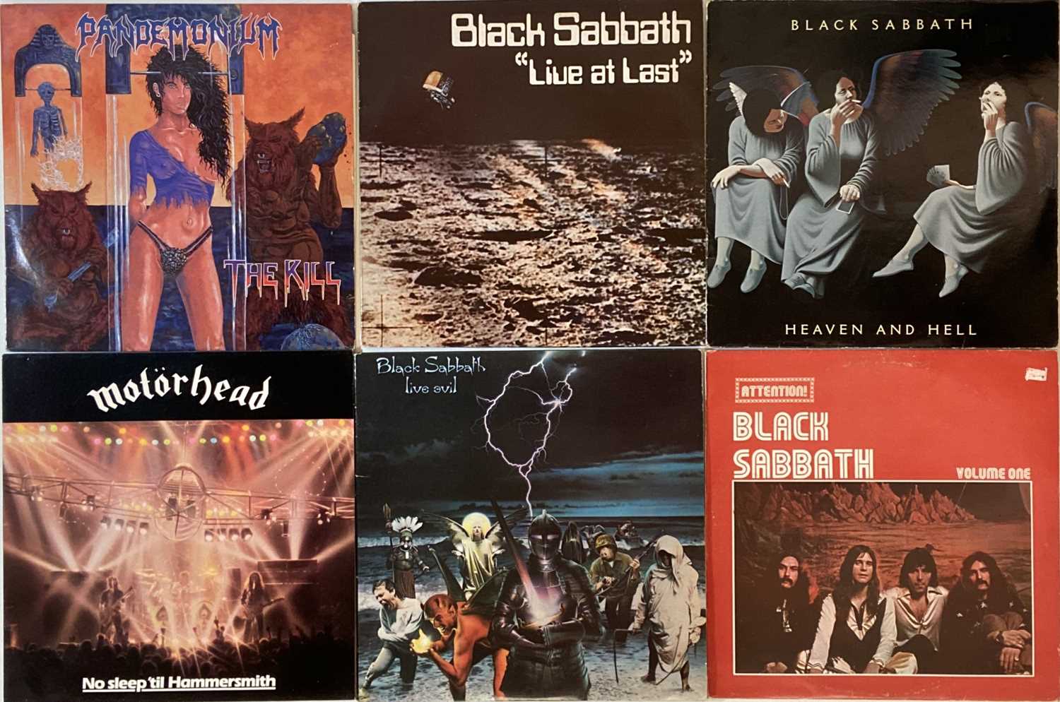 Lot 132 - HEAVY ROCK/ METAL - LP COLLECTION