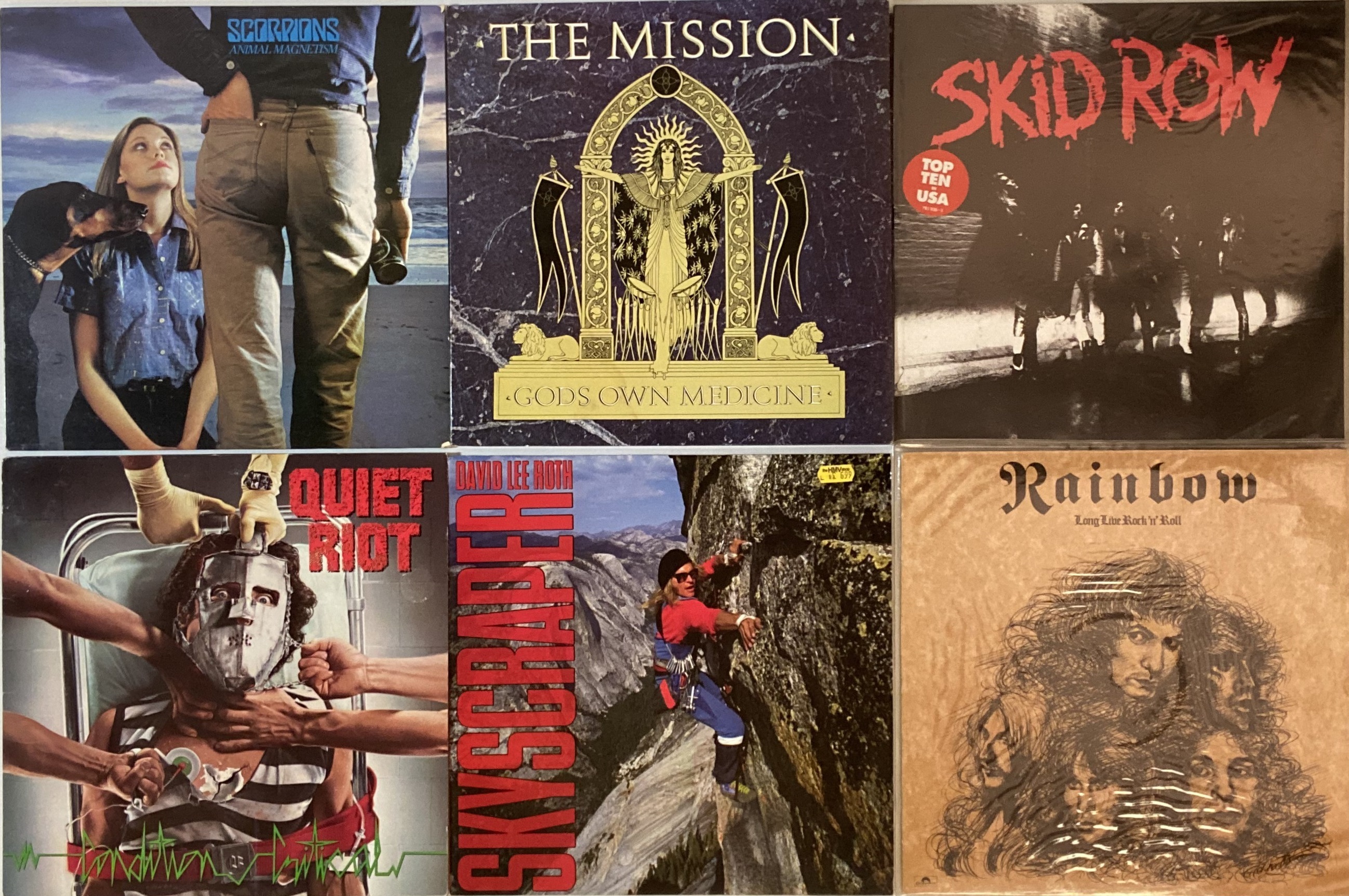 Lot 132 - HEAVY ROCK/ METAL - LP COLLECTION