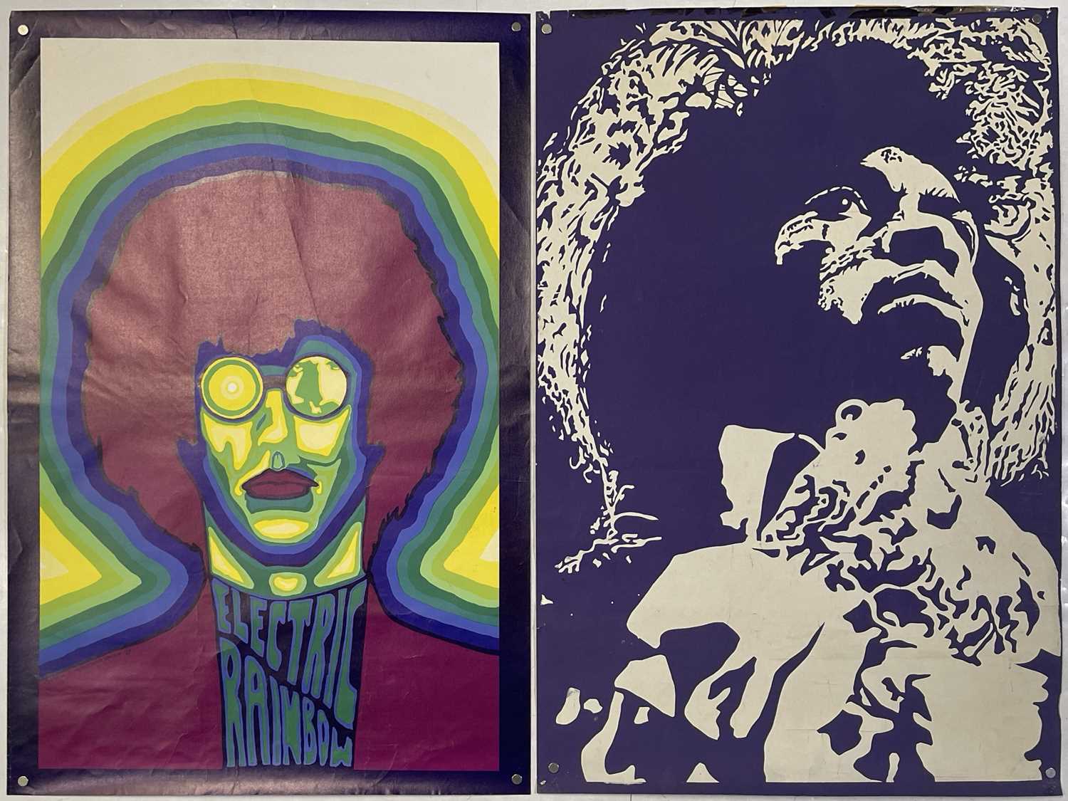 Lot 190 - JIMI HENDRIX - ORIGINAL POSTERS.