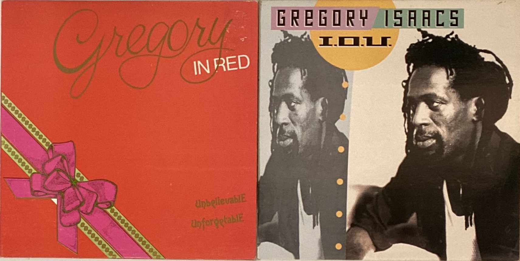 Lot 120 - GREGORY ISAACS - LP COLLECTION